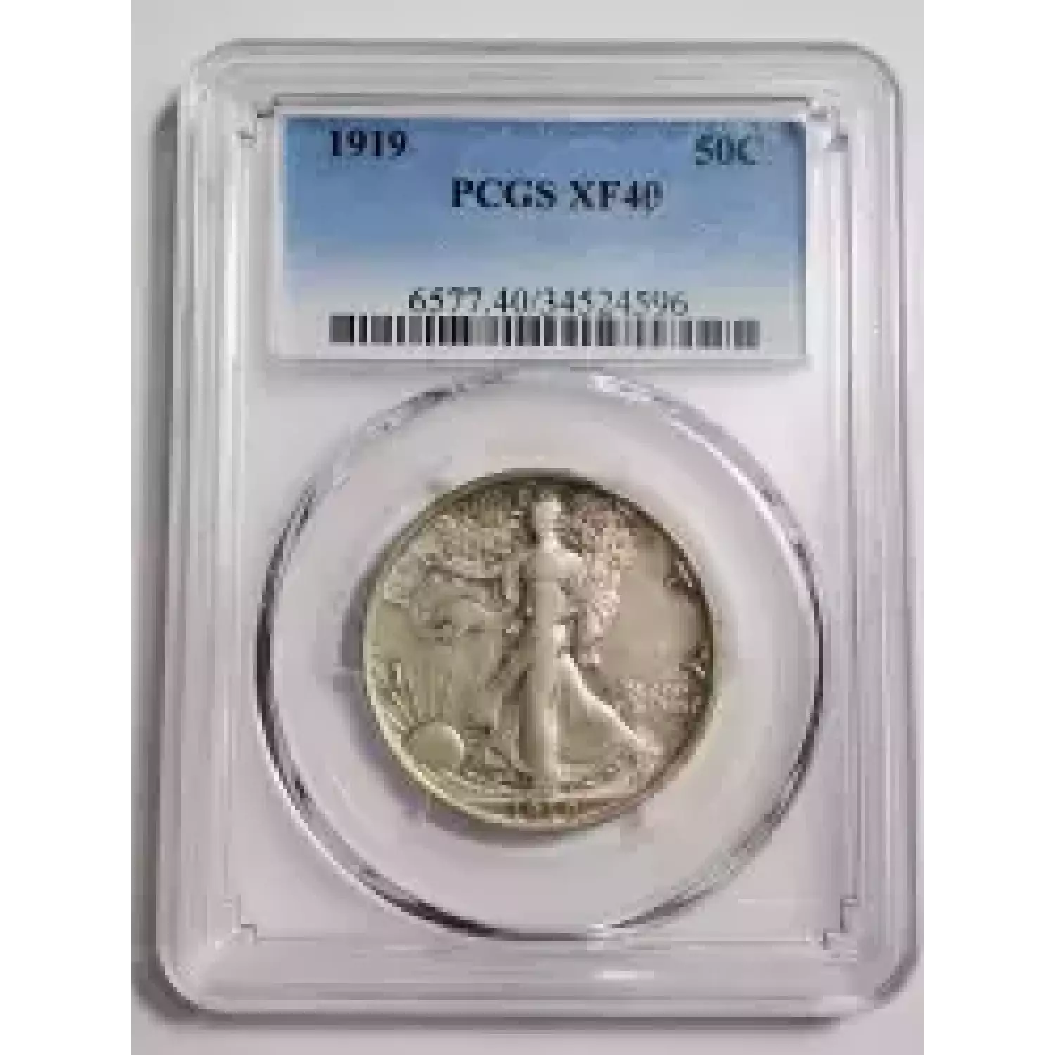 1919 Walking Liberty Half Dollar PCGS XF-40 - Bob Paul Rare Coins