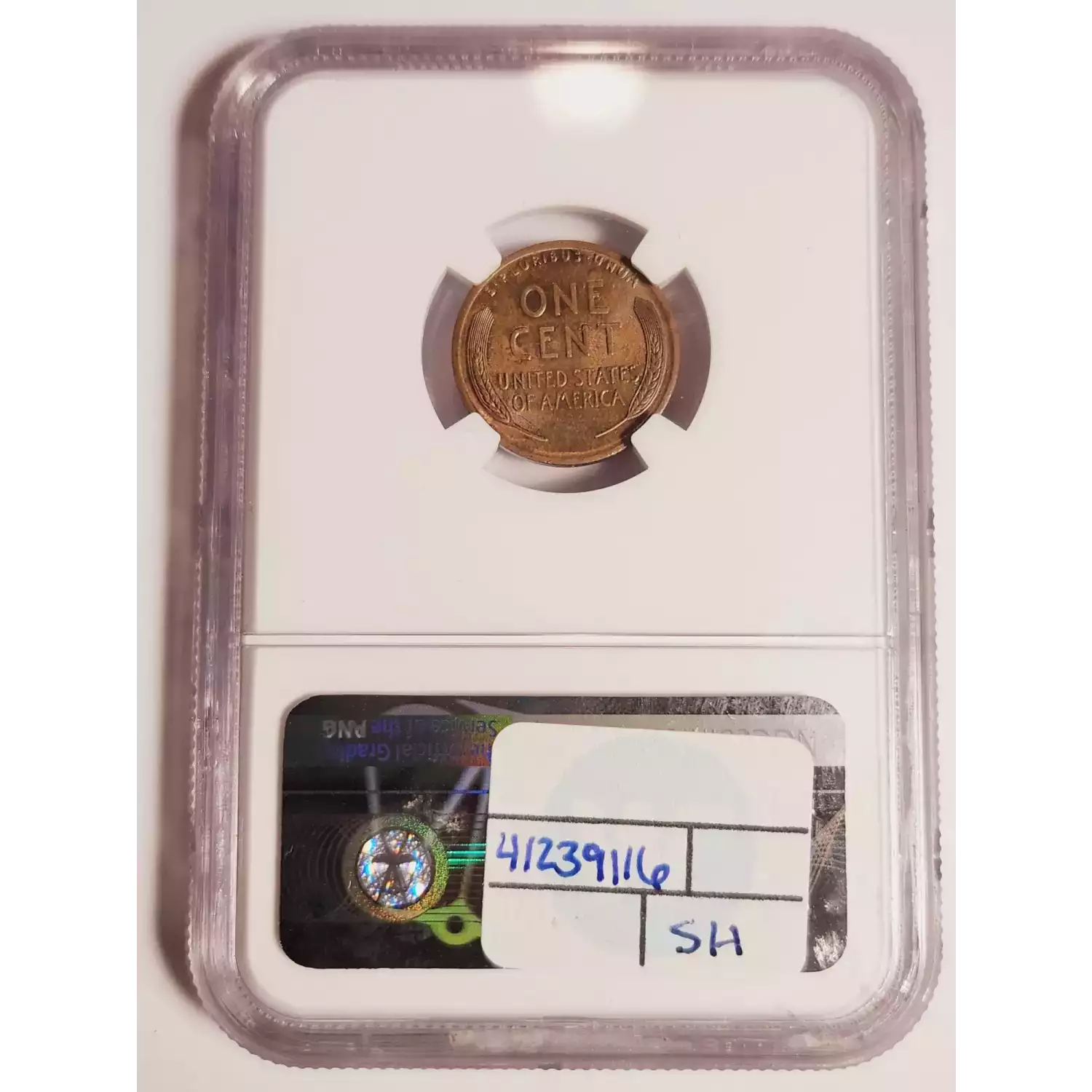1919 Small Cents Lincoln, Wheat Ears Reverse NGC MS-64 BN - Bob Paul ...