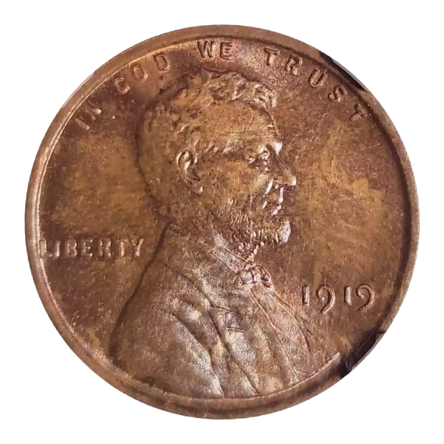 1919 NGC MS-64 BN Small Cents Lincoln, Wheat Ears Reverse - Bob Paul ...