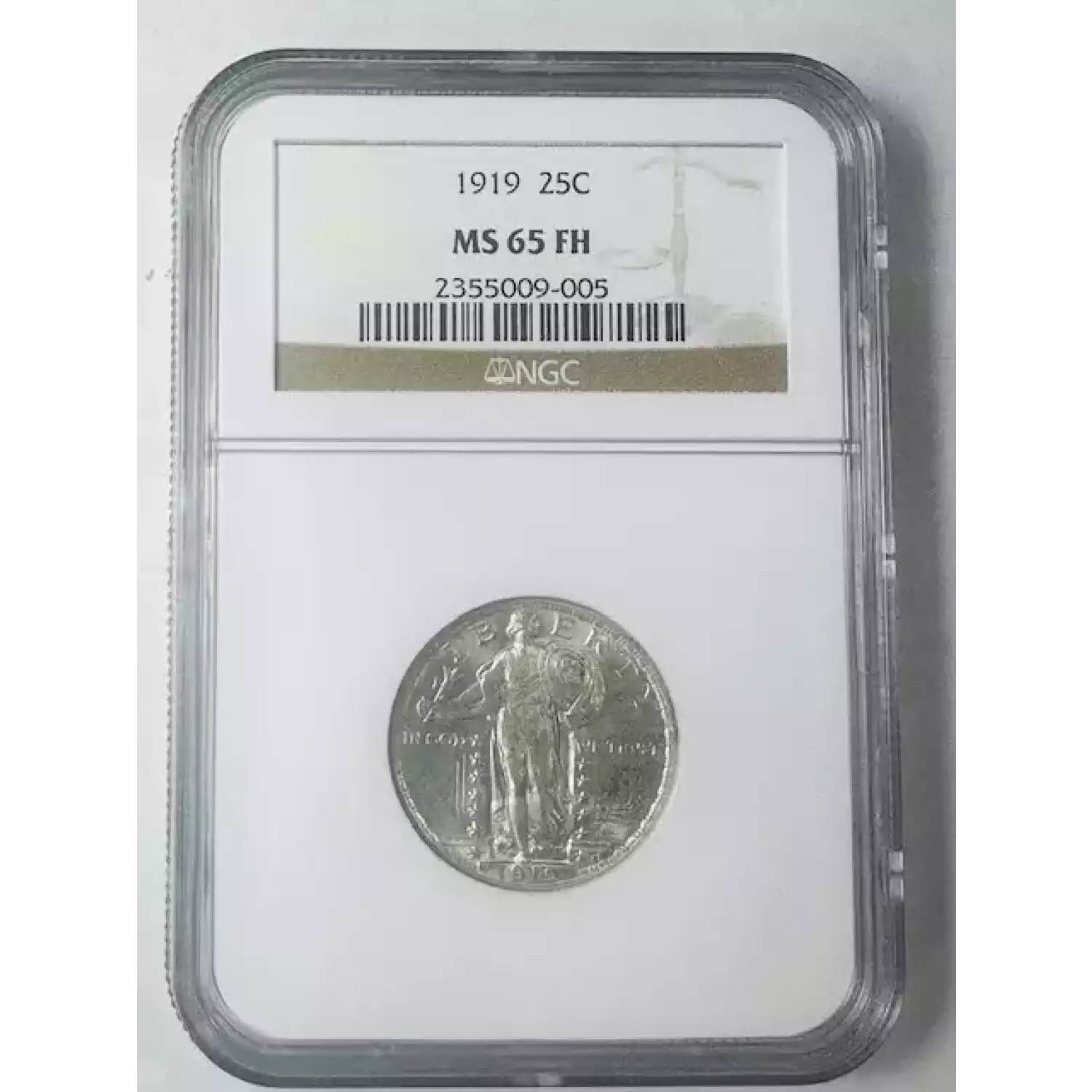 1919 Standing Liberty Quarter NGC MS-65 FH - Bob Paul Rare Coins