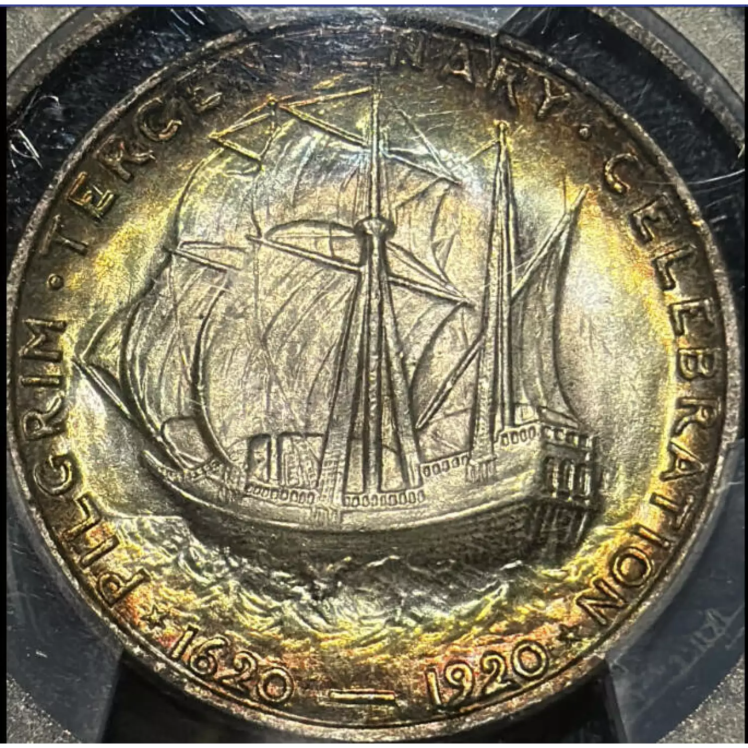 1920 Pilgrim - color PCGS MS-64 - Bob Paul Rare Coins
