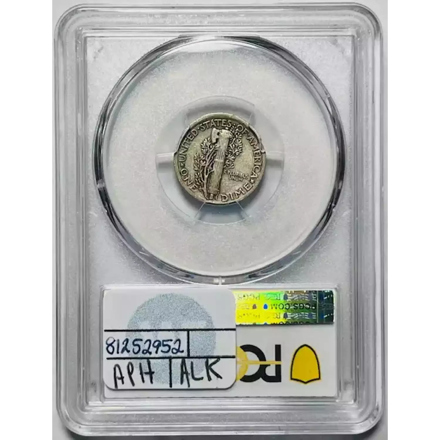 1921 Mercury Dime PCGS VF-30 - Bob Paul Rare Coins