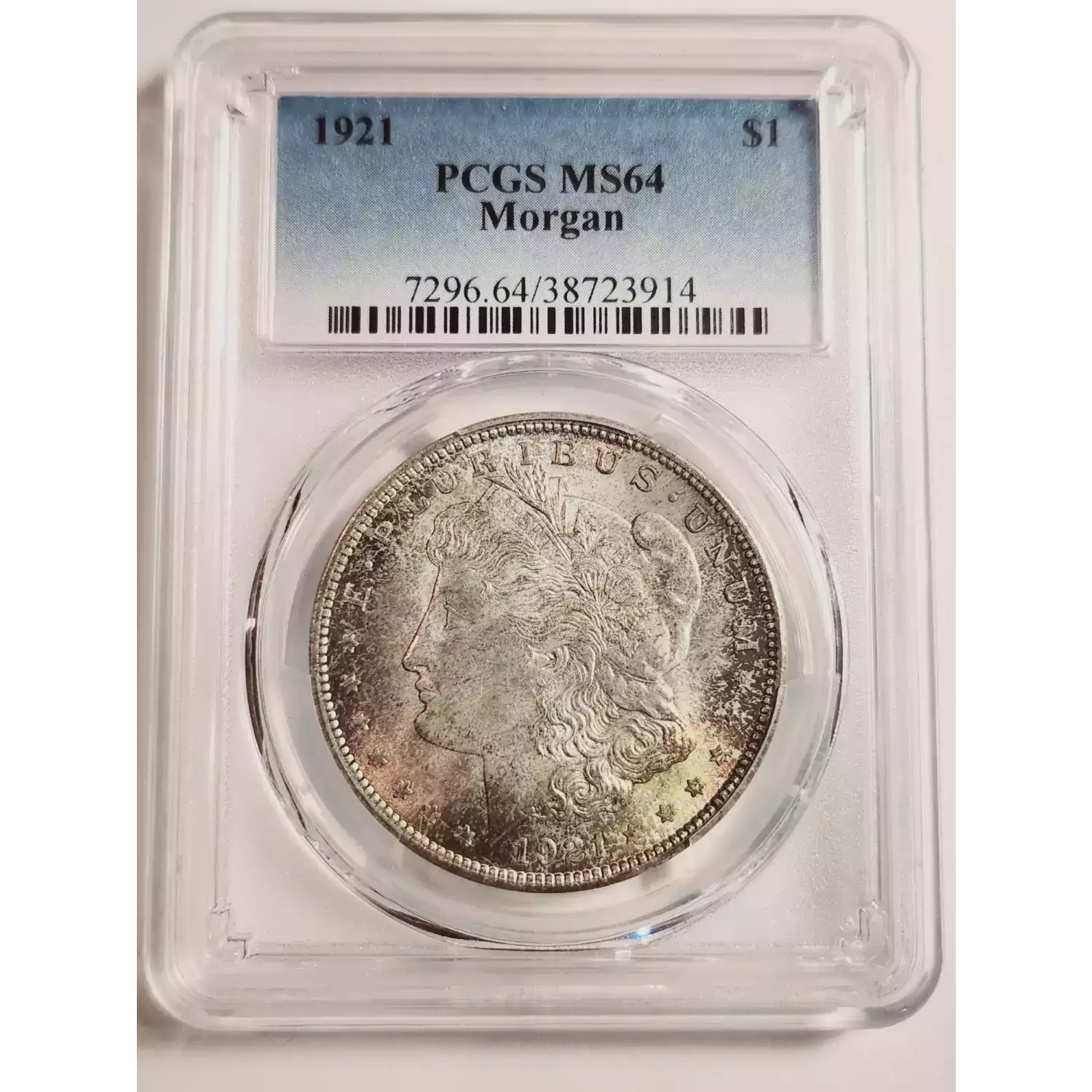 1921 Morgan Silver Dollar PCGS MS-64 Morgan - Bob Paul Rare Coins