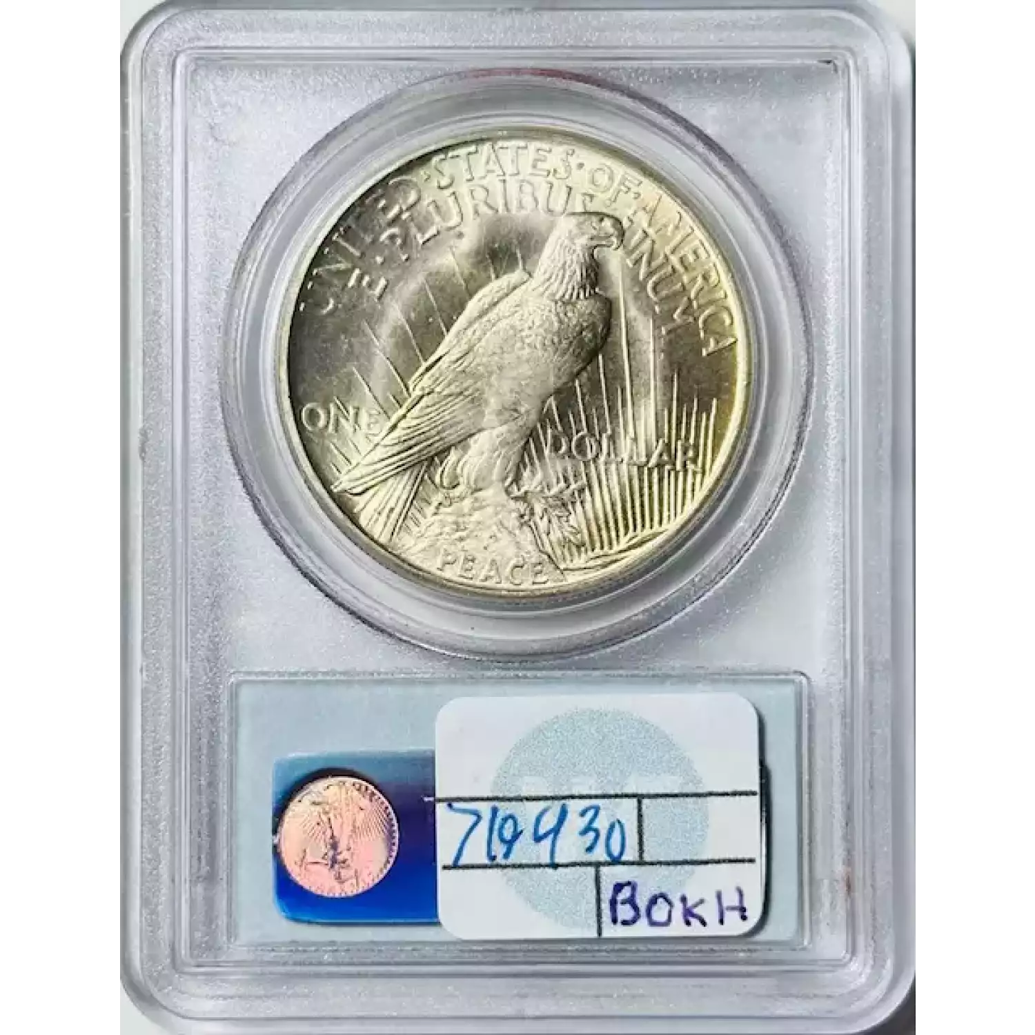 1921 Peace Dollar PCGS MS-64 Peace- PQ coin! - Bob Paul Rare Coins