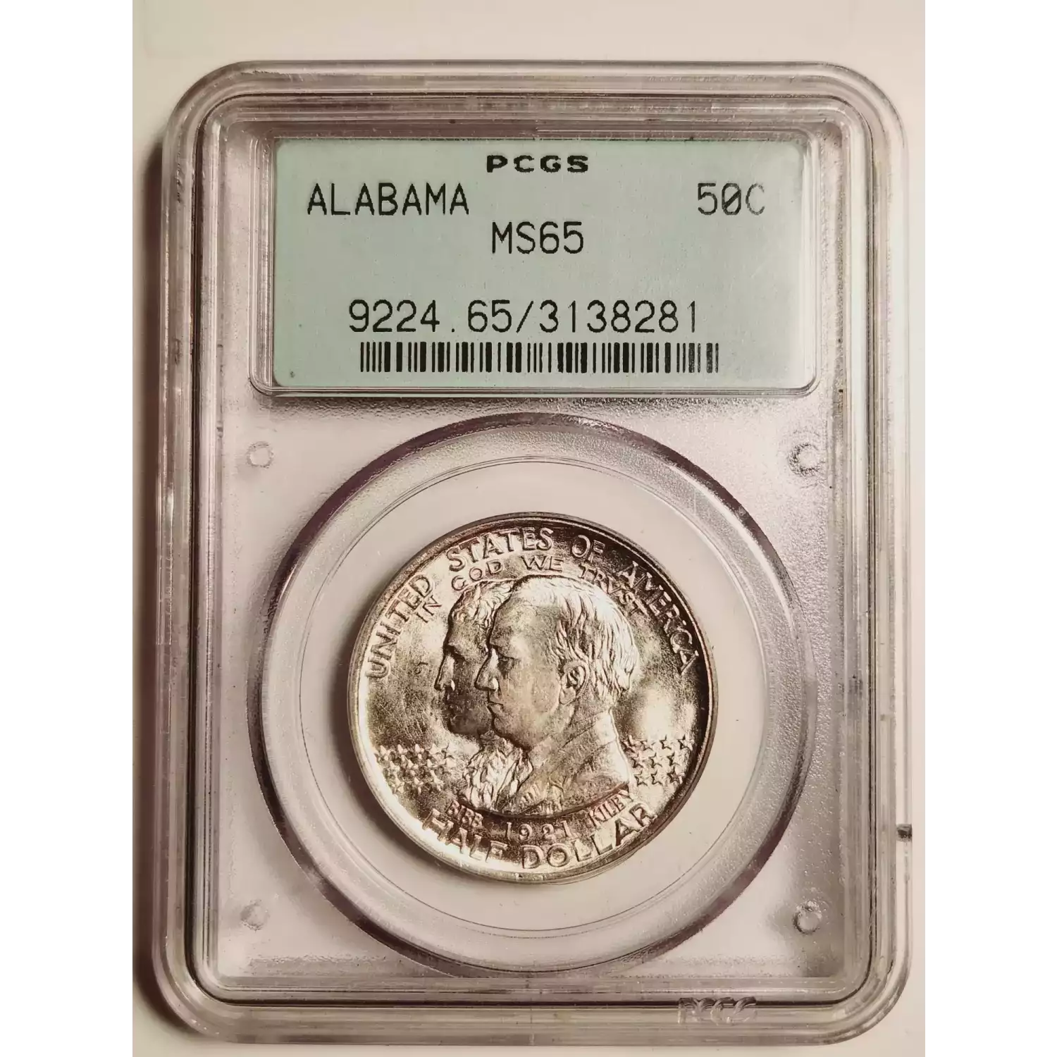 1921 PCGS MS-65 Alabama - Old Green Holder - OGH Classic Commemorative ...