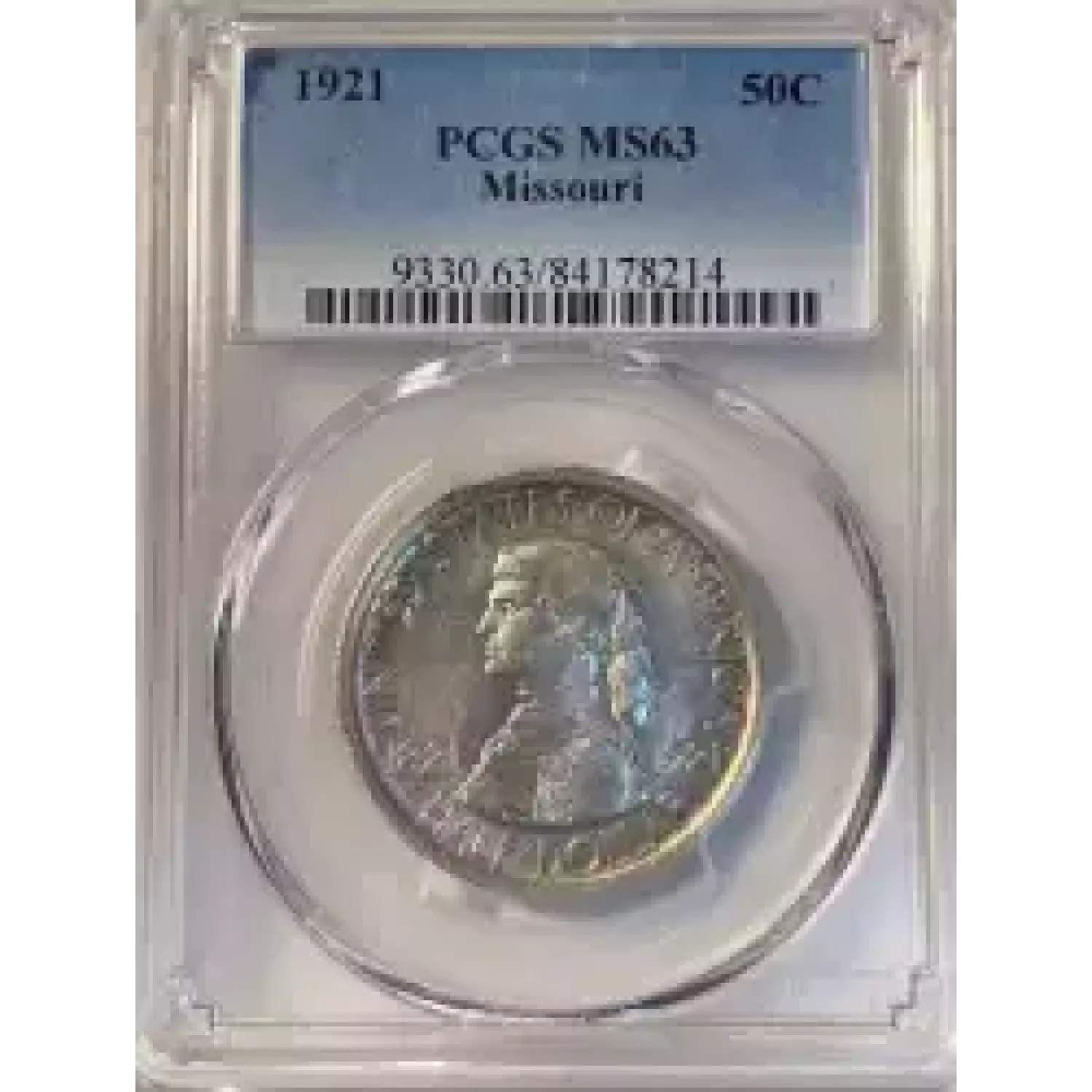 1921 Missouri PCGS MS-63 - Bob Paul Rare Coins