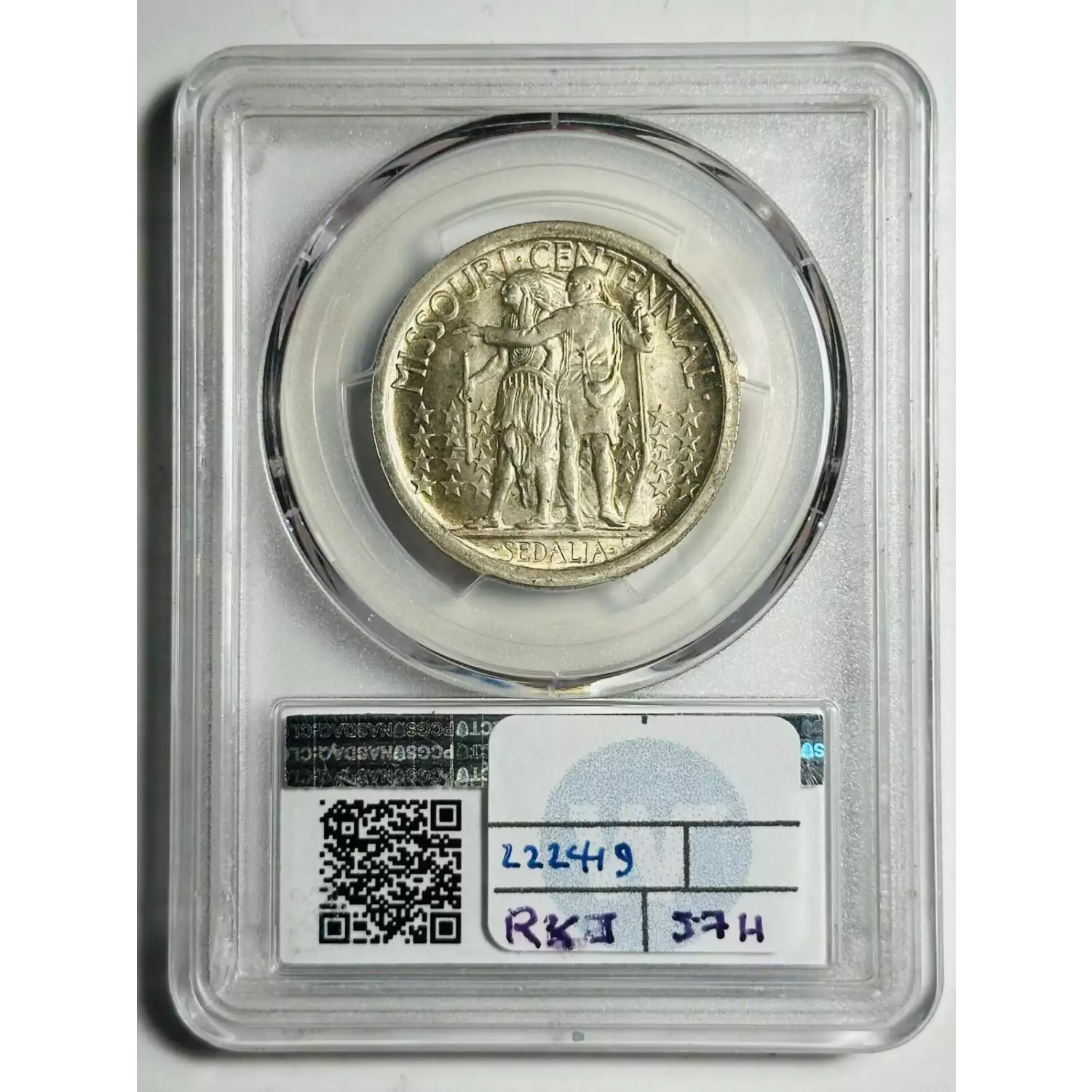 1921 Classic Commemorative Missouri Centennial PCGS MS-62 Missouri ...