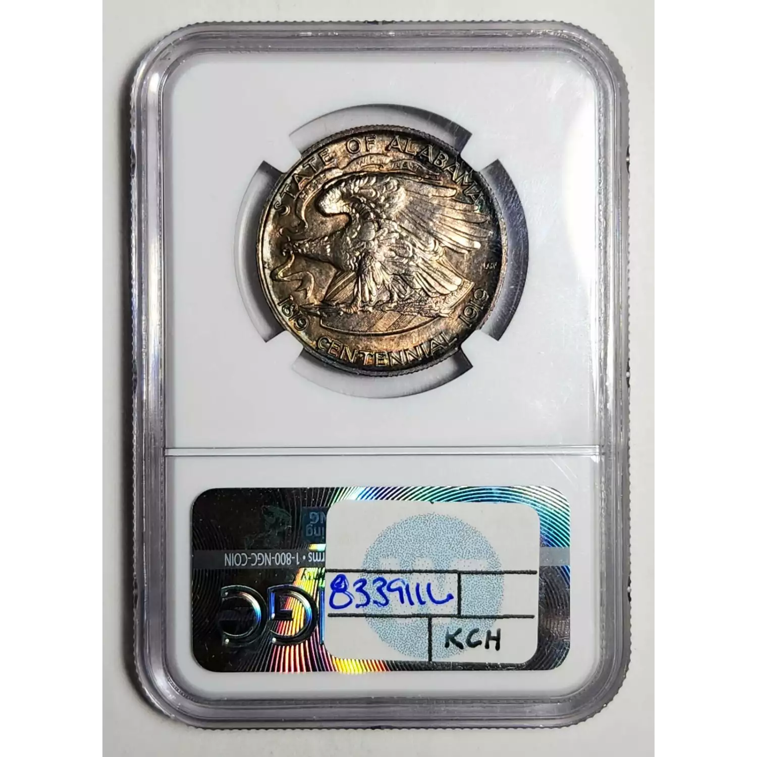 1921 Classic Commemorative Alabama Centennial NGC MS-64 ALABAMA - Bob ...