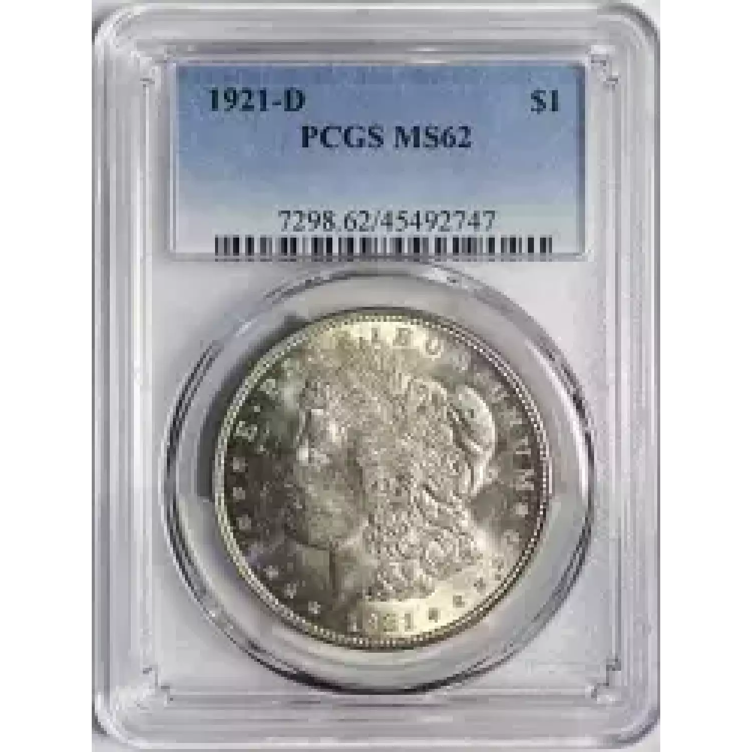 1921-D PCGS MS-62 - Bob Paul Rare Coins