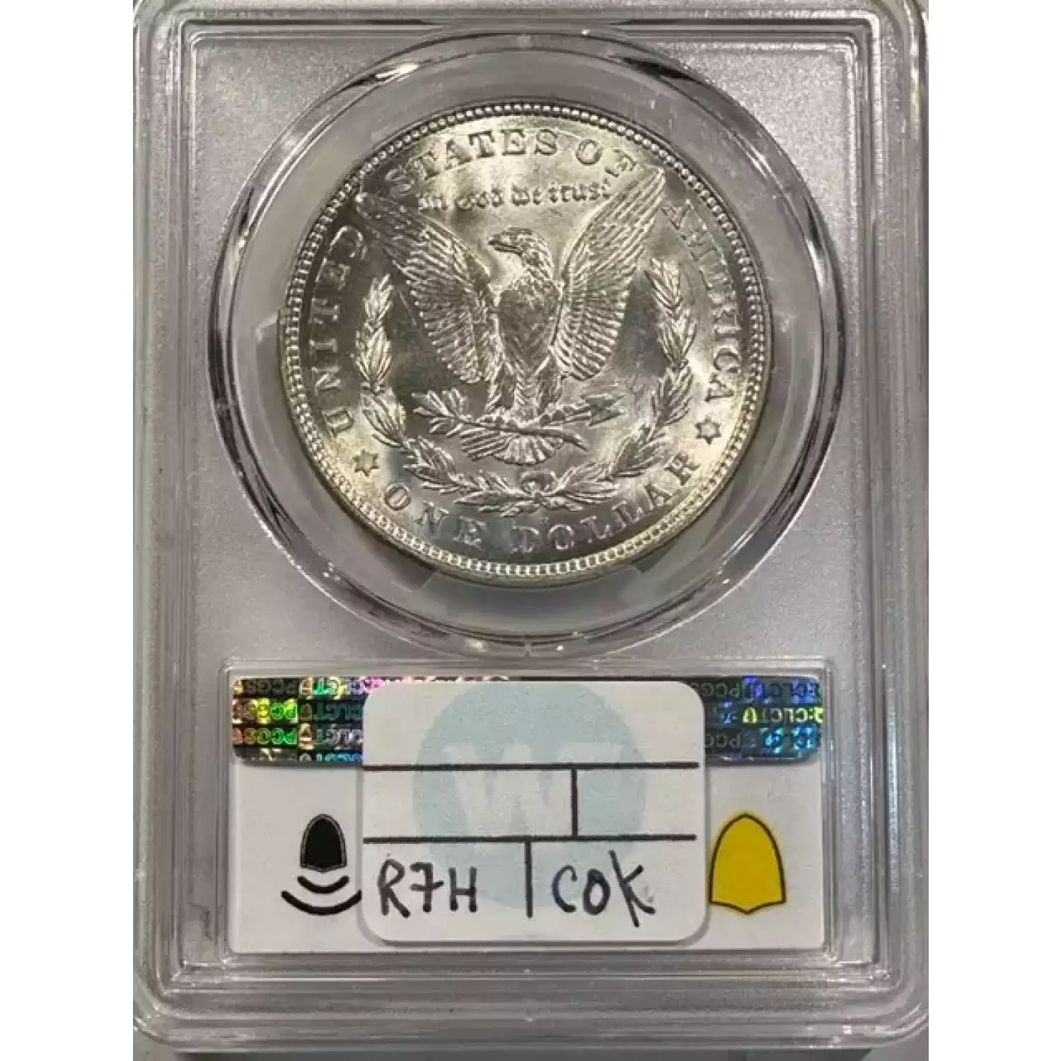 1921-D Morgan Silver Dollar PCGS MS-64 Sight White - Bob Paul Rare Coins