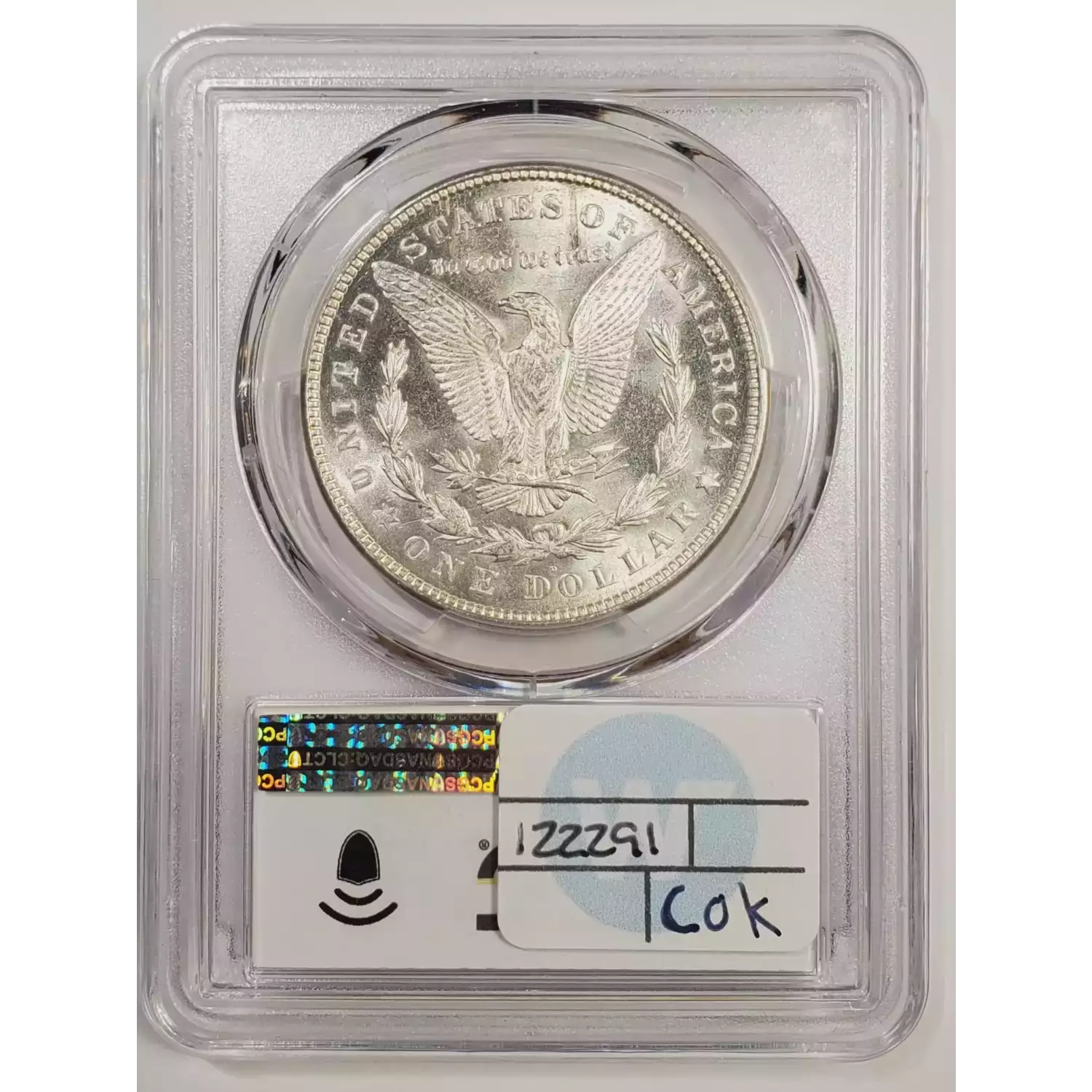 1921-D Morgan Silver Dollar PCGS MS-64 Sight White - Bob Paul Rare Coins