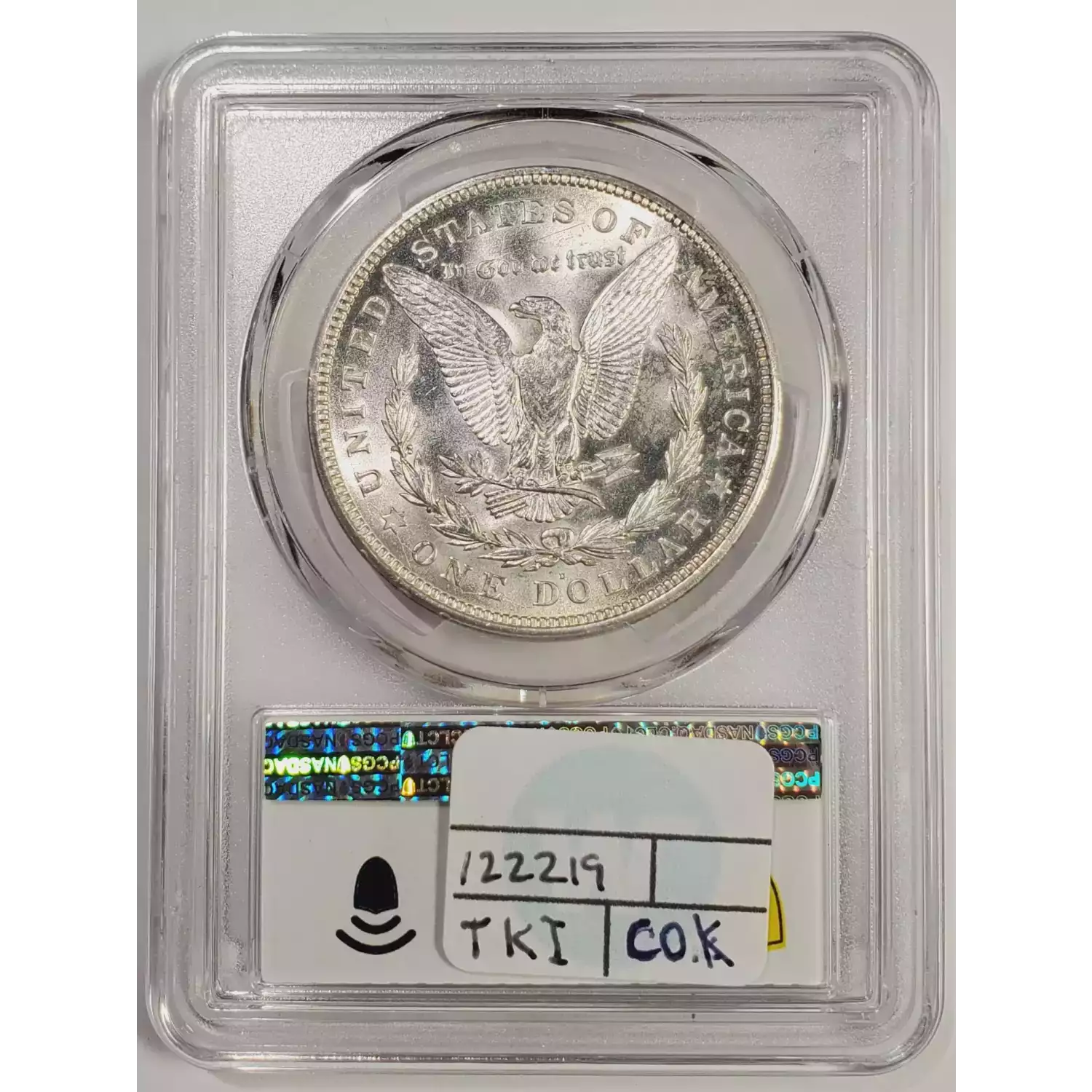 1921-D Morgan Silver Dollar PCGS MS-64 Sight White - Bob Paul Rare Coins