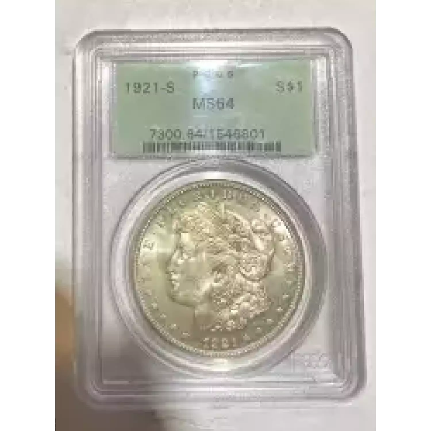 1921-S Morgan Silver Dollar PCGS MS-64 - Bob Paul Rare Coins