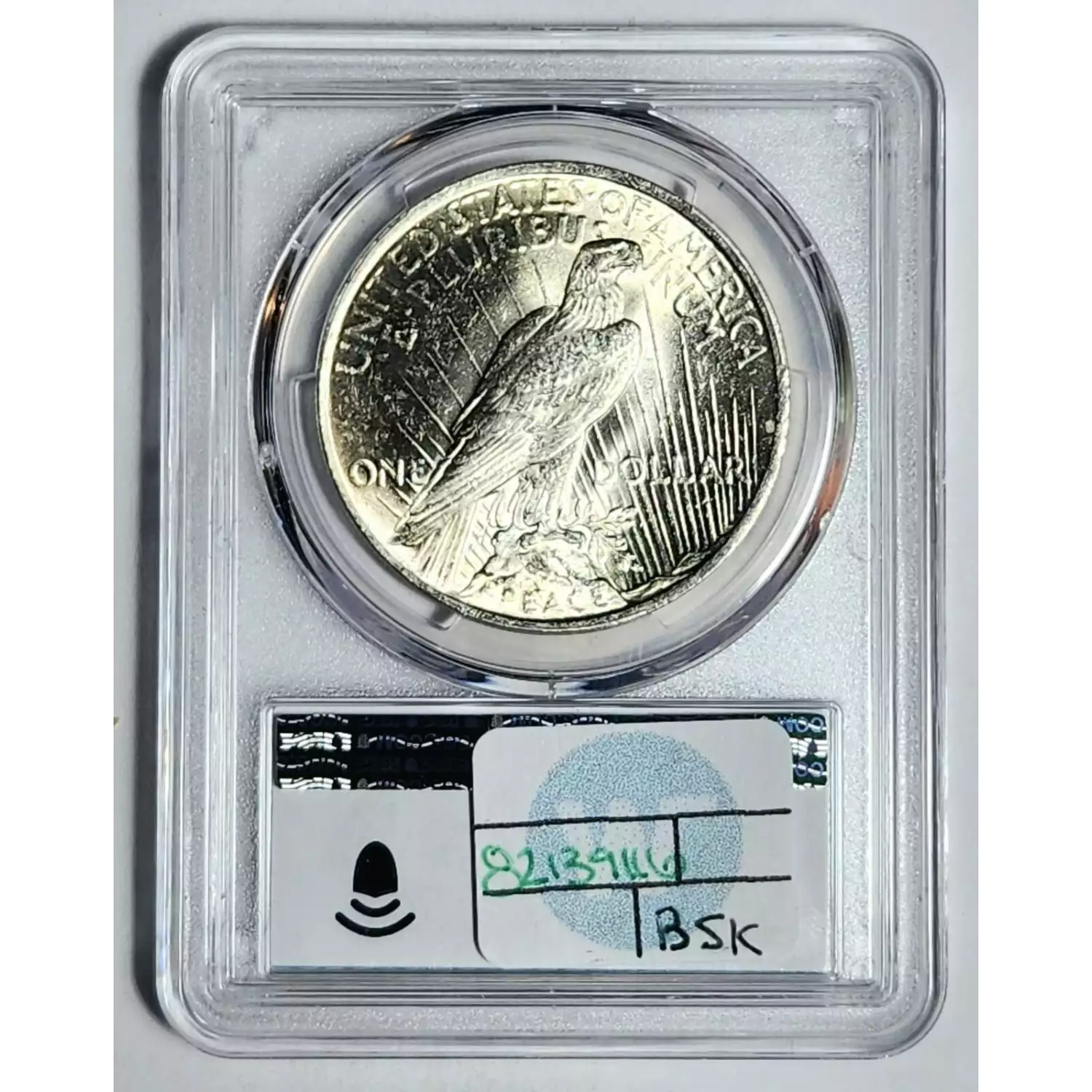 1922 Peace Dollar PCGS MS-61 VAM 7 - DBL WING - CALIFORNIA - TOP 50 - Bob Paul Rare Coins