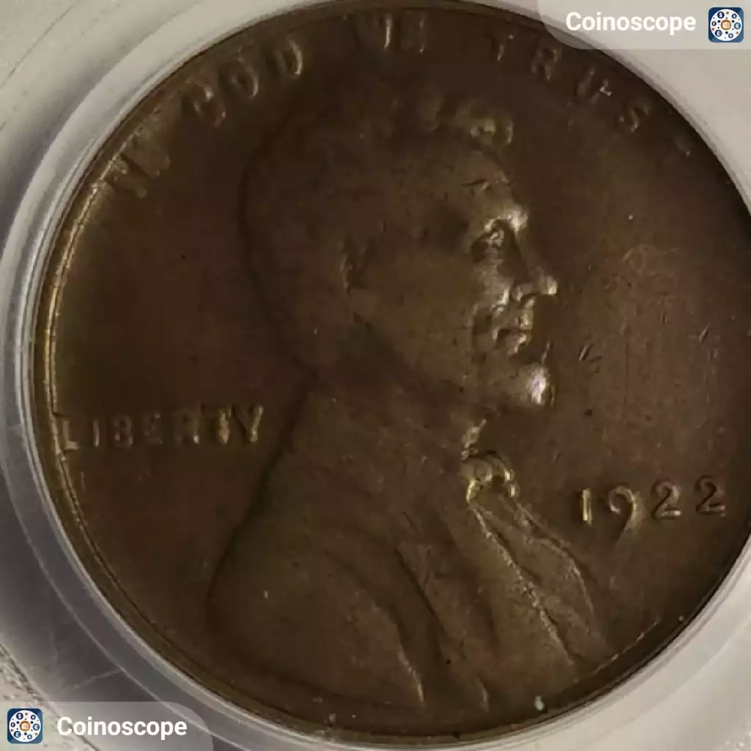 1922-No D Small Cents Lincoln, Wheat Ears Reverse PCGS XF-45 BN Strong Reverse CAC - Bob Paul ...