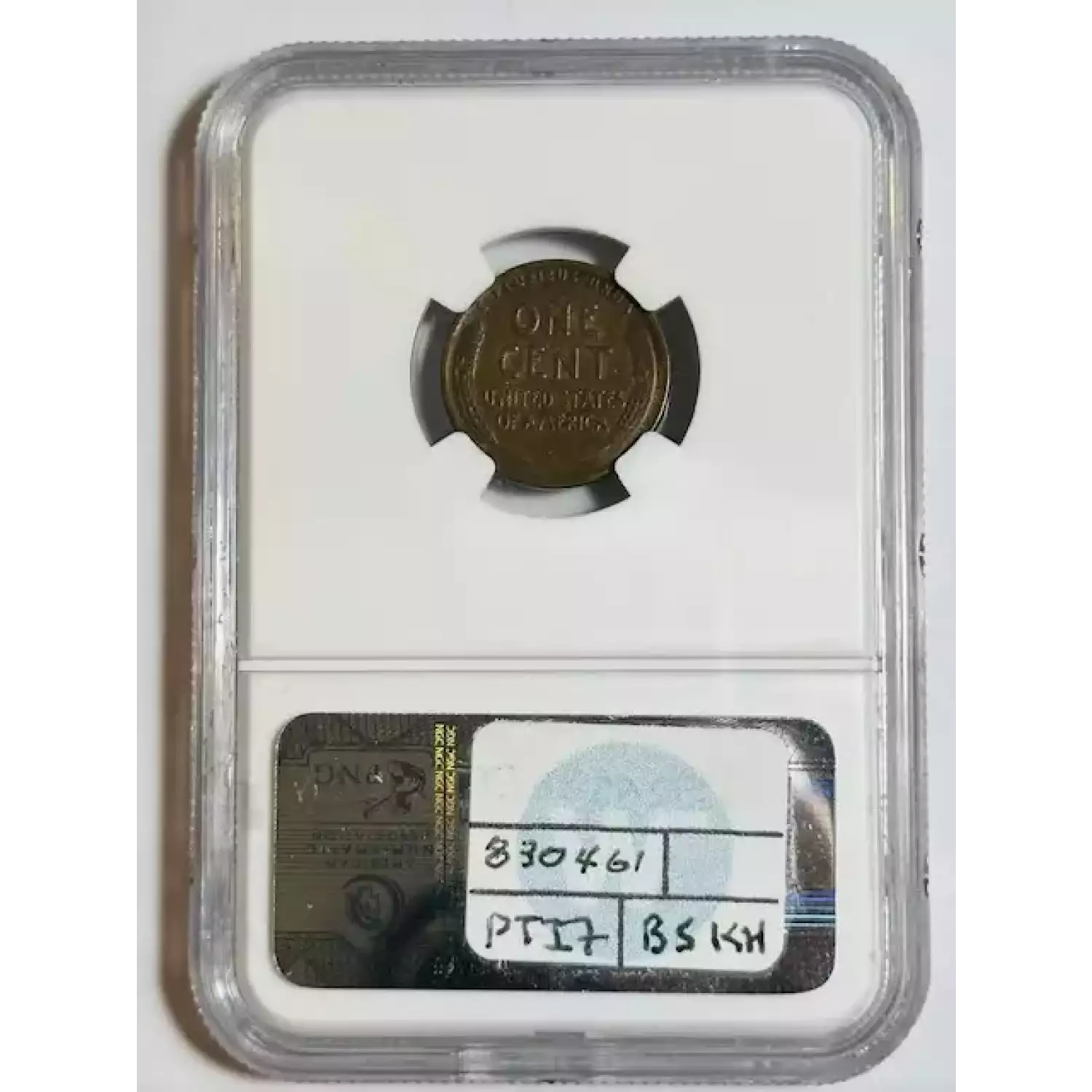 1922-D Small Cents Lincoln, Wheat Ears Reverse NGC XF-40 BN STRONG REVERSE - Bob Paul Rare Coins