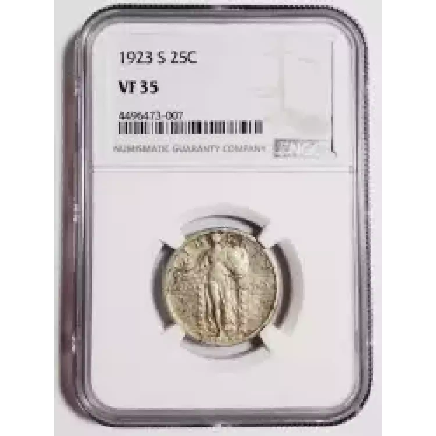 1923-S Standing Liberty Quarter NGC VF-35 - Bob Paul Rare Coins
