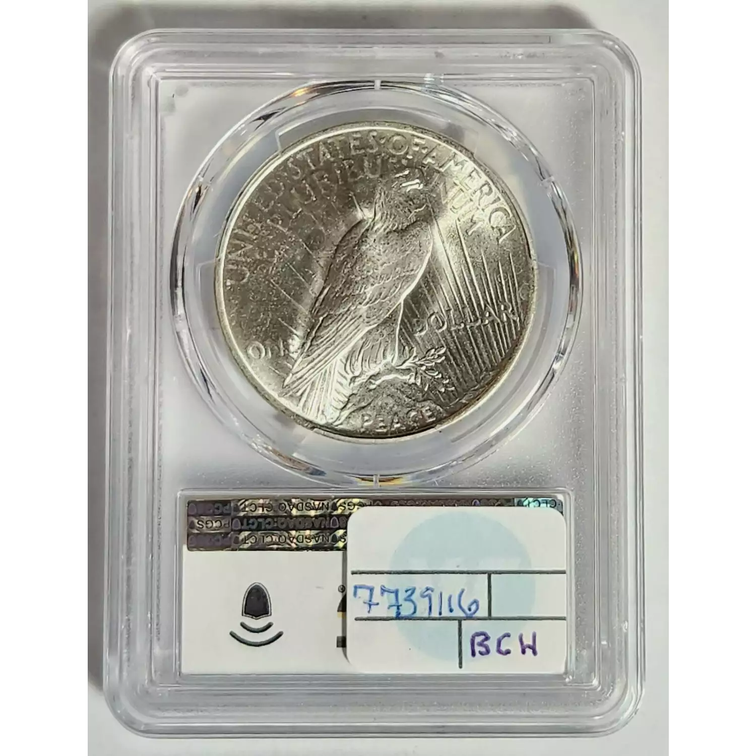 1924 Peace Dollar PCGS MS-64+ Sight White - Bob Paul Rare Coins