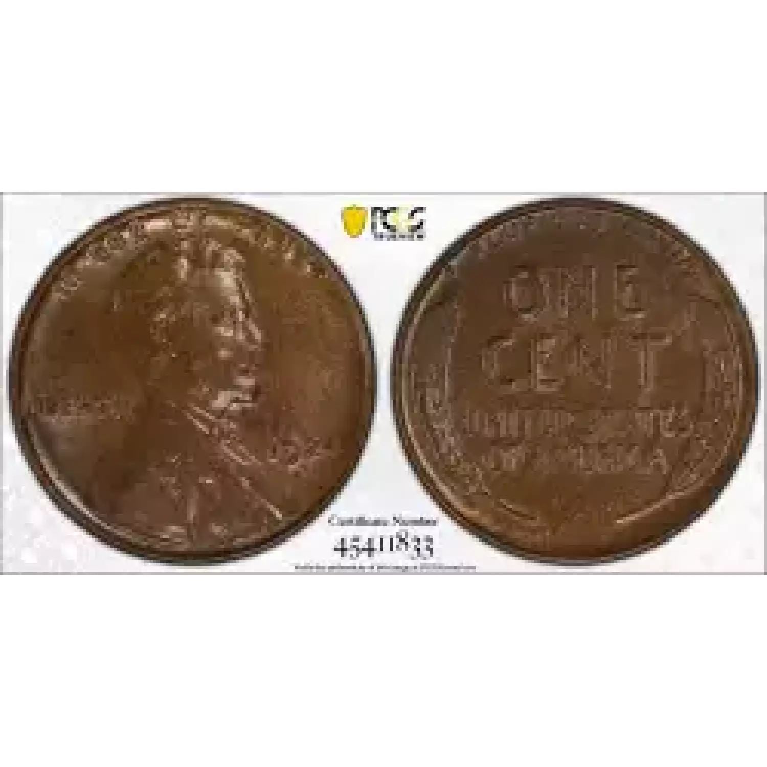1924-D Small Cents Lincoln, Wheat Ears Reverse PCGS AU-58 BN - Bob Paul ...