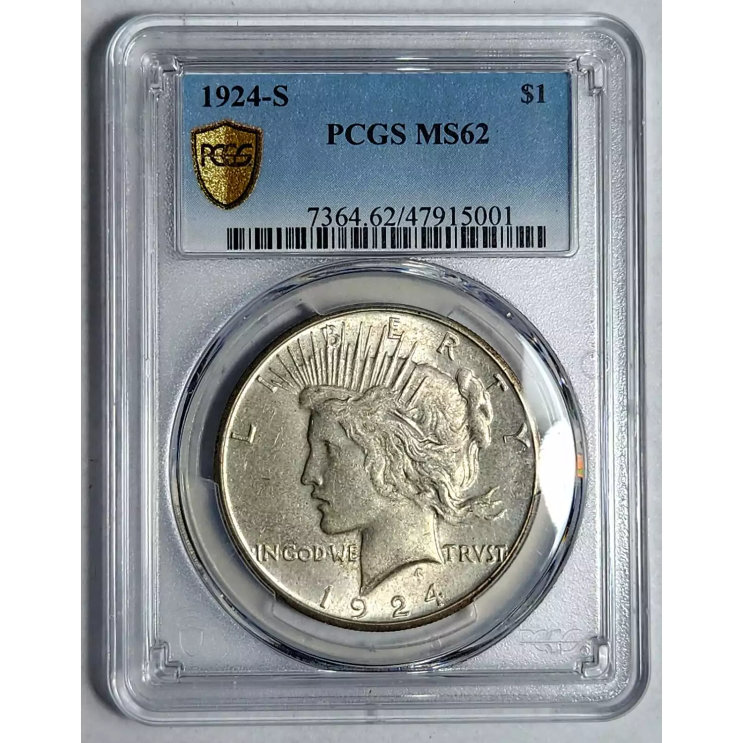 1924-S PCGS MS-62 - Bob Paul Rare Coins