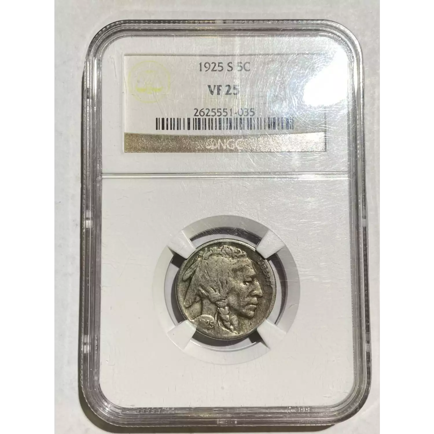 1925-S Buffalo Nickel NGC VF-25 - Bob Paul Rare Coins