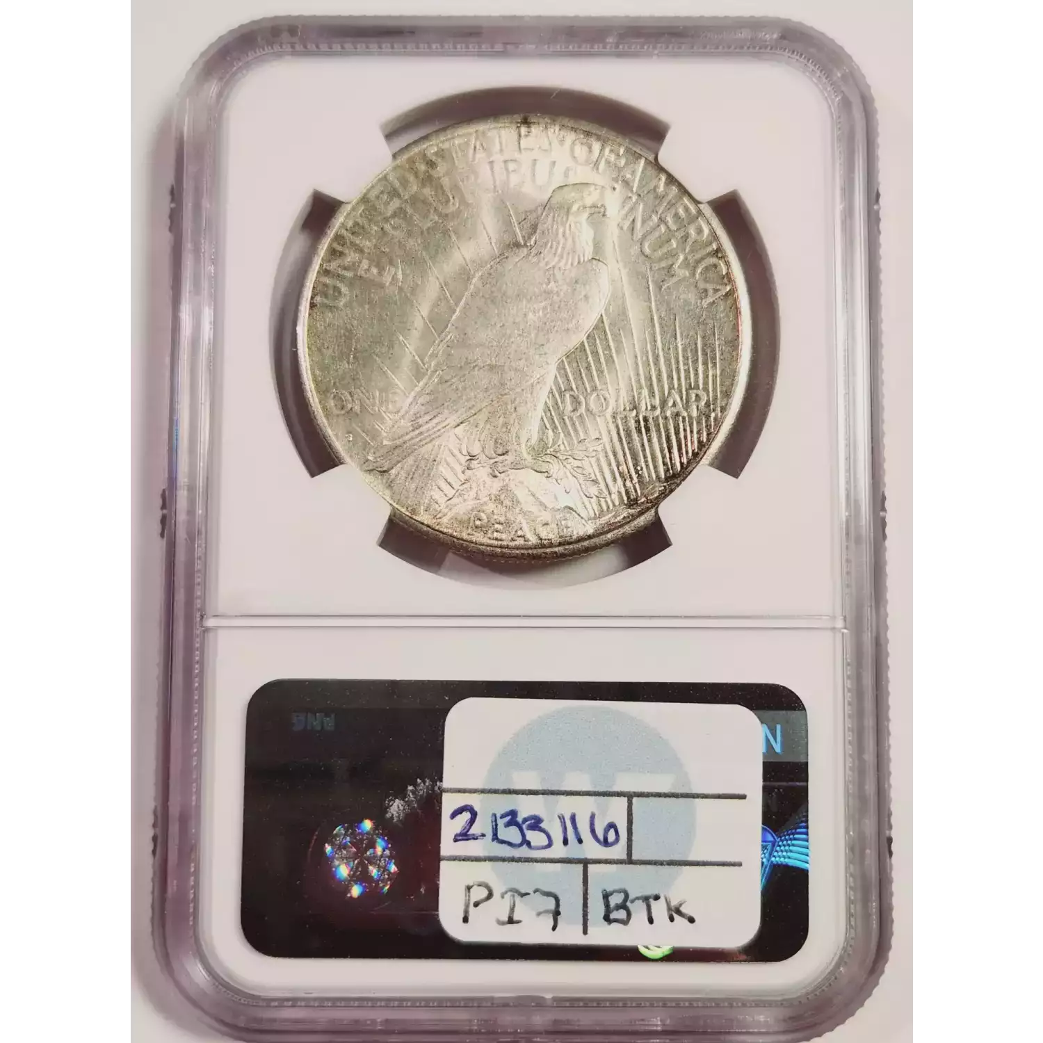 1925-S Peace Dollar NGC MS-61 - Bob Paul Rare Coins