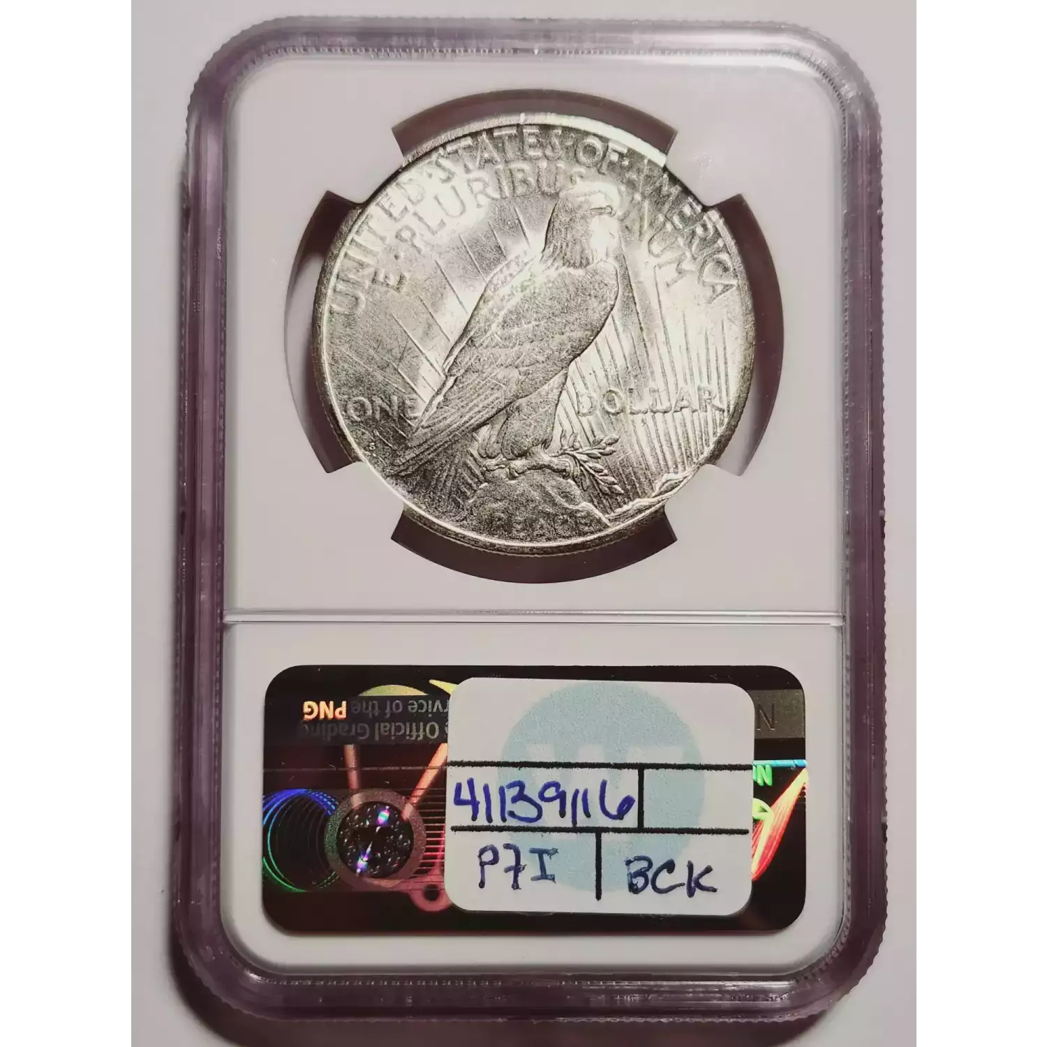 1925-S Peace Dollar NGC AU-58 - Bob Paul Rare Coins