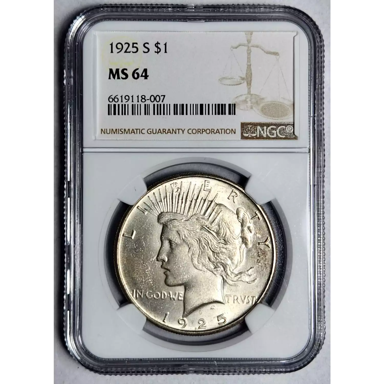 1925-S NGC MS-64 - Bob Paul Rare Coins