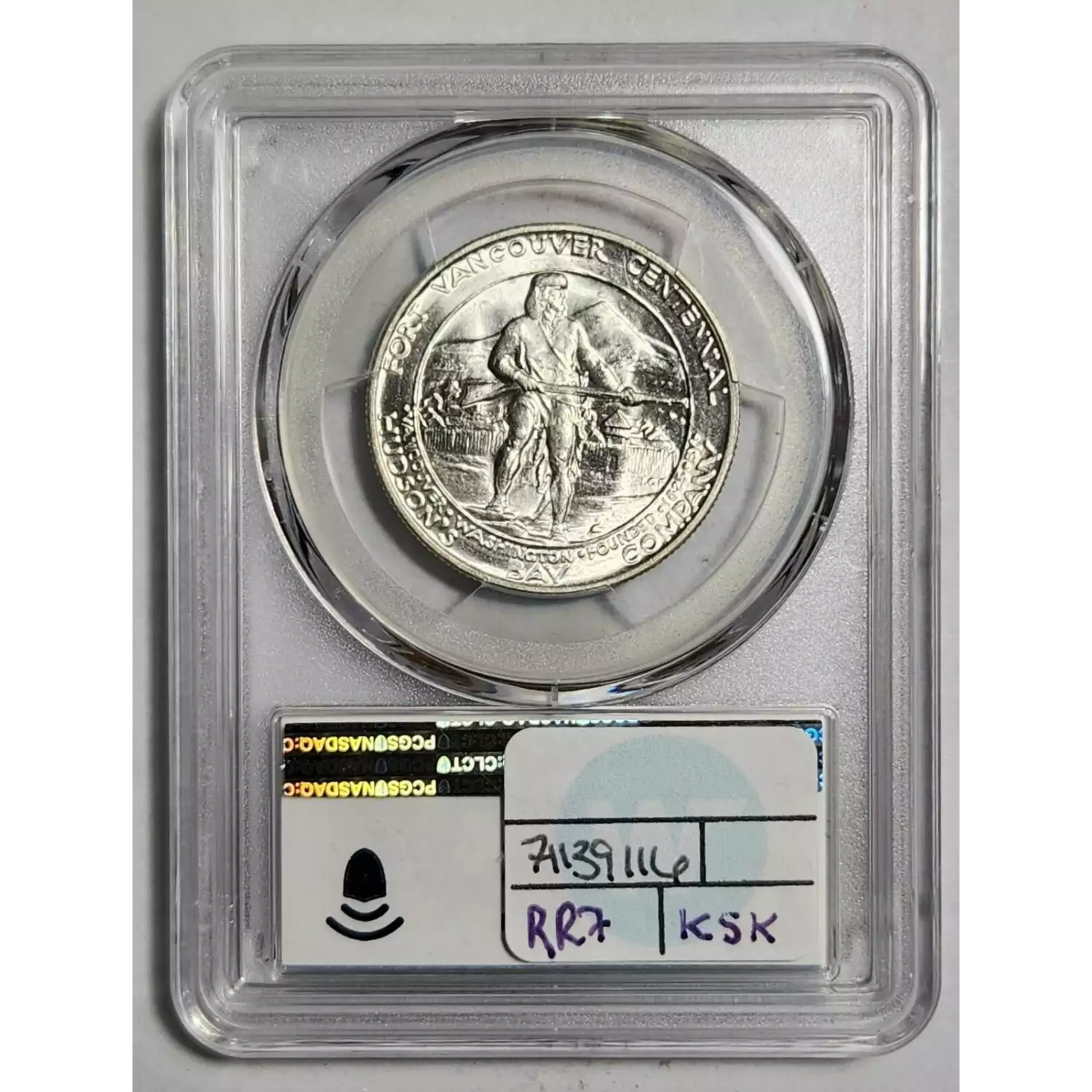 1925 Classic Commemorative Fort Vancouver Centennial PCGS MS-64 Fort ...