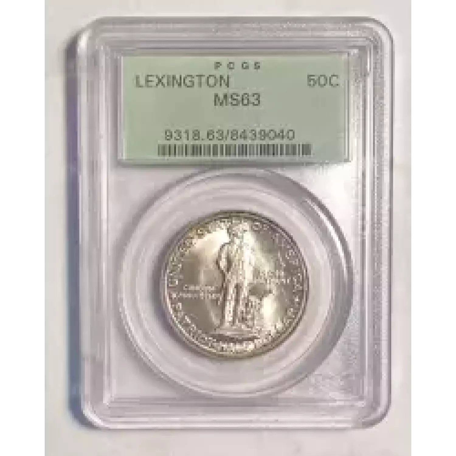 1925 Classic Commemorative Lexington - Concord Sesquicentennial PCGS MS ...