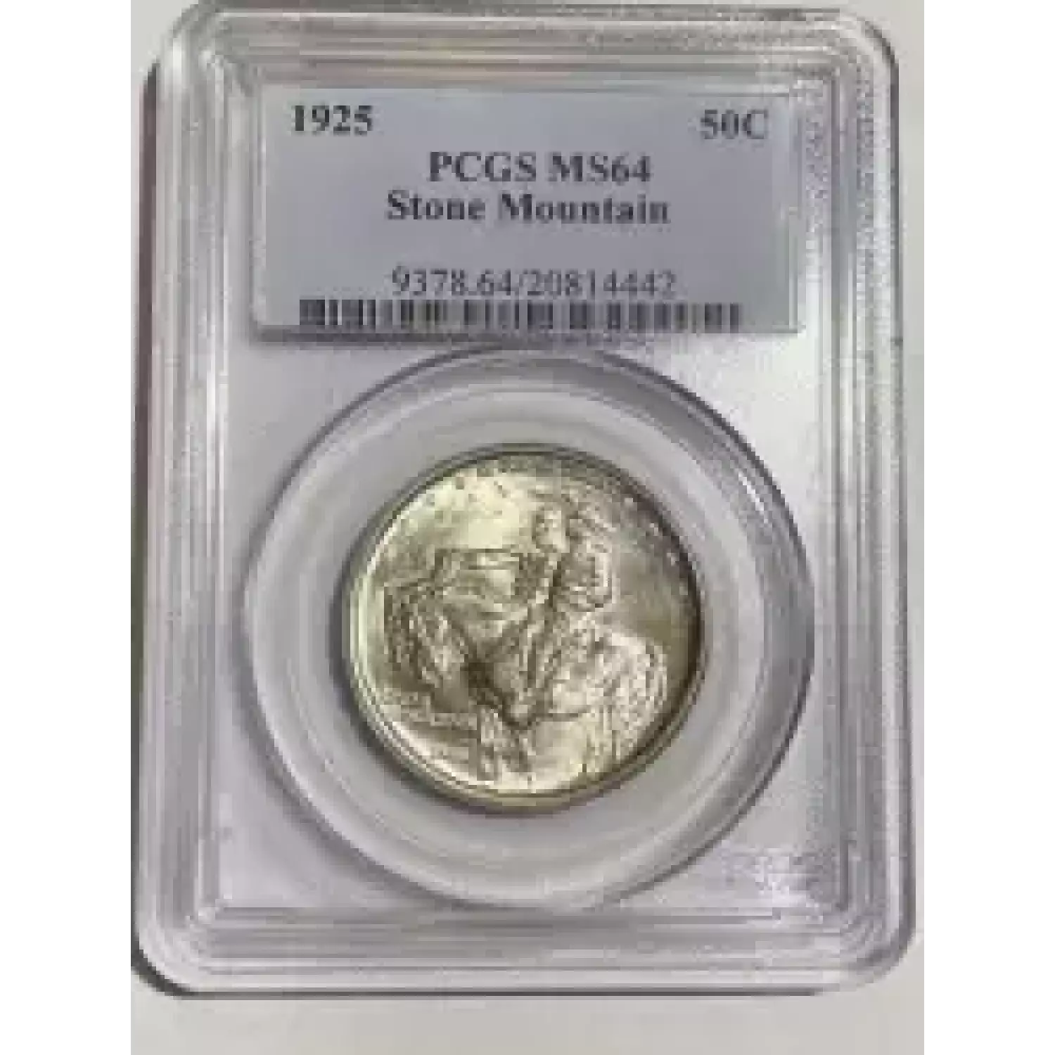 1925 Classic Commemorative Stone Mountain Memorial PCGS MS-64 Stone Mountain - Bob Paul Rare Coins