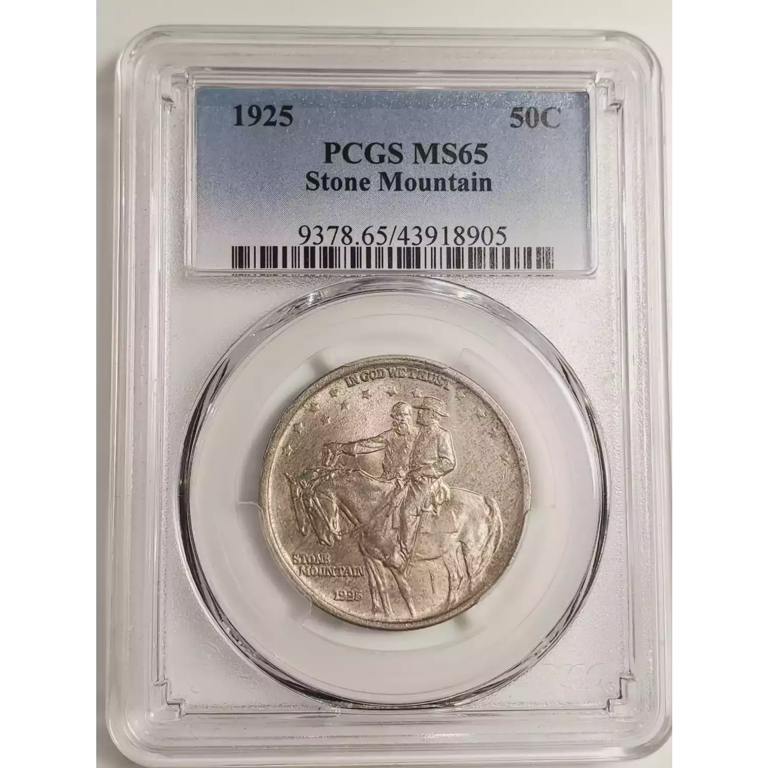 1925 Classic Commemorative Stone Mountain Memorial PCGS MS-65 Stone Mountain - Bob Paul Rare Coins