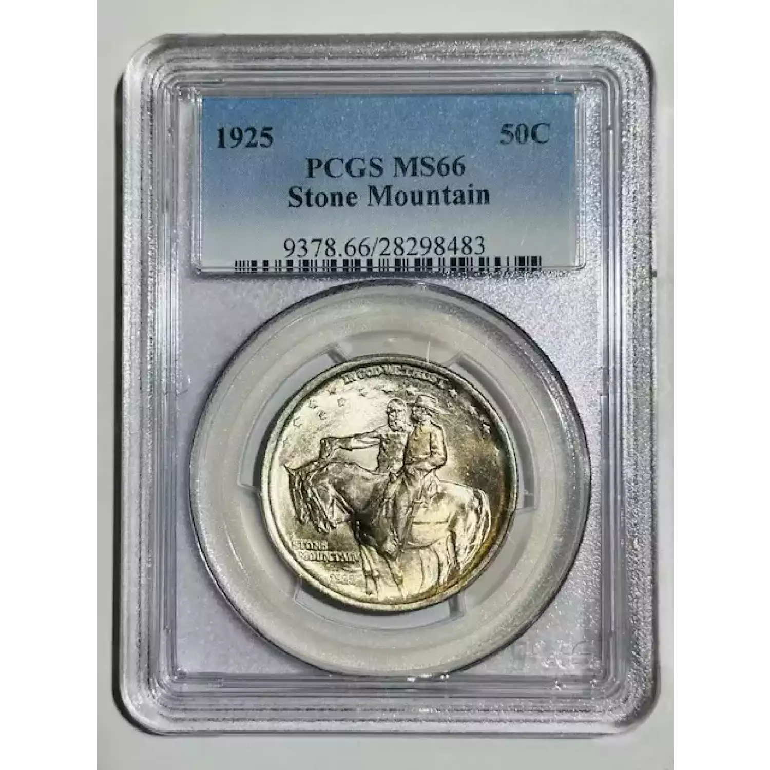 1925 Classic Commemorative Stone Mountain Memorial PCGS MS-66 Stone ...
