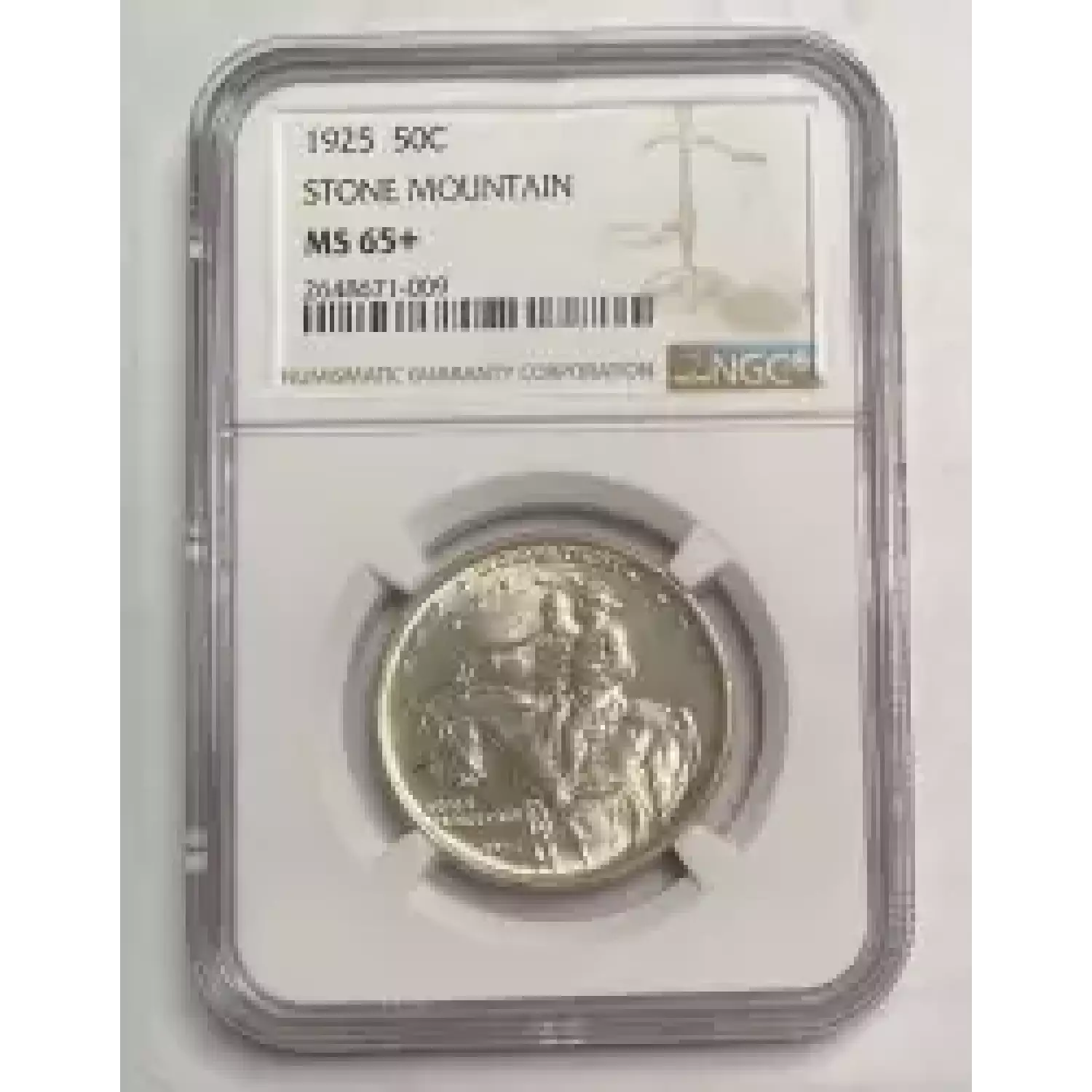 1925 Classic Commemorative Stone Mountain Memorial NGC MS-65+ STONE MOUNTAIN - Bob Paul Rare Coins