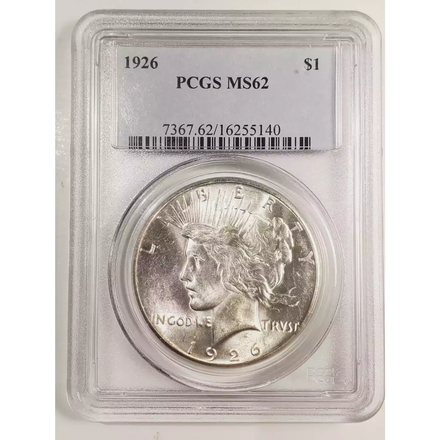 1926 Peace Dollar PCGS MS-62 - Bob Paul Rare Coins