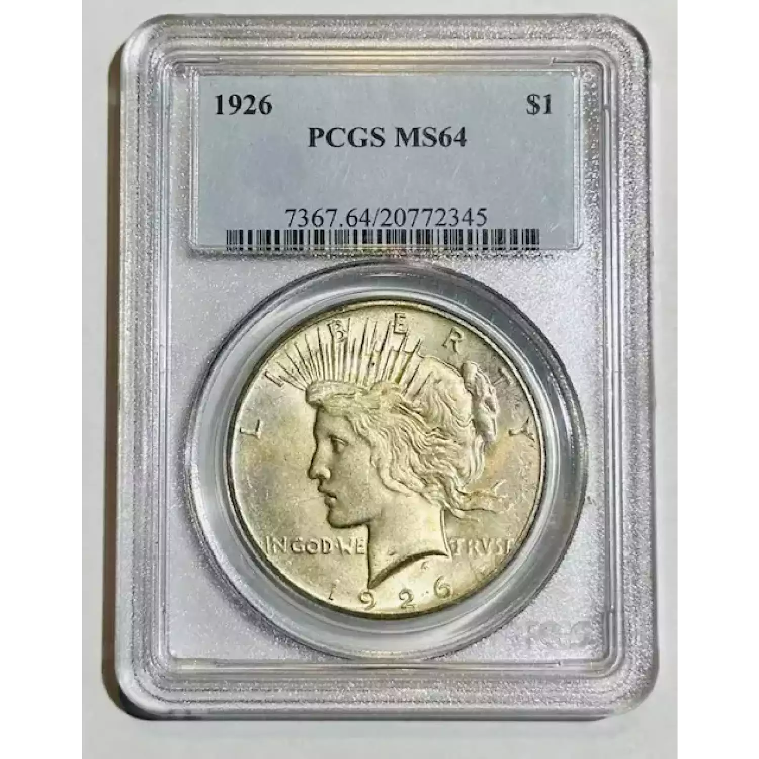 1926 Peace Dollar PCGS MS-64 - Bob Paul Rare Coins