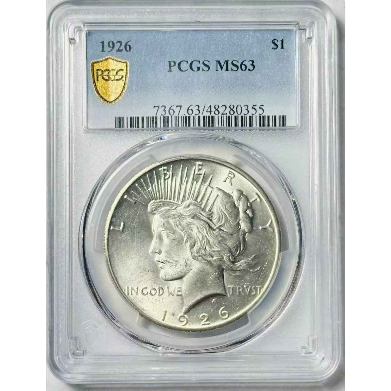 1926 Peace Dollar PCGS MS-63 - Bob Paul Rare Coins