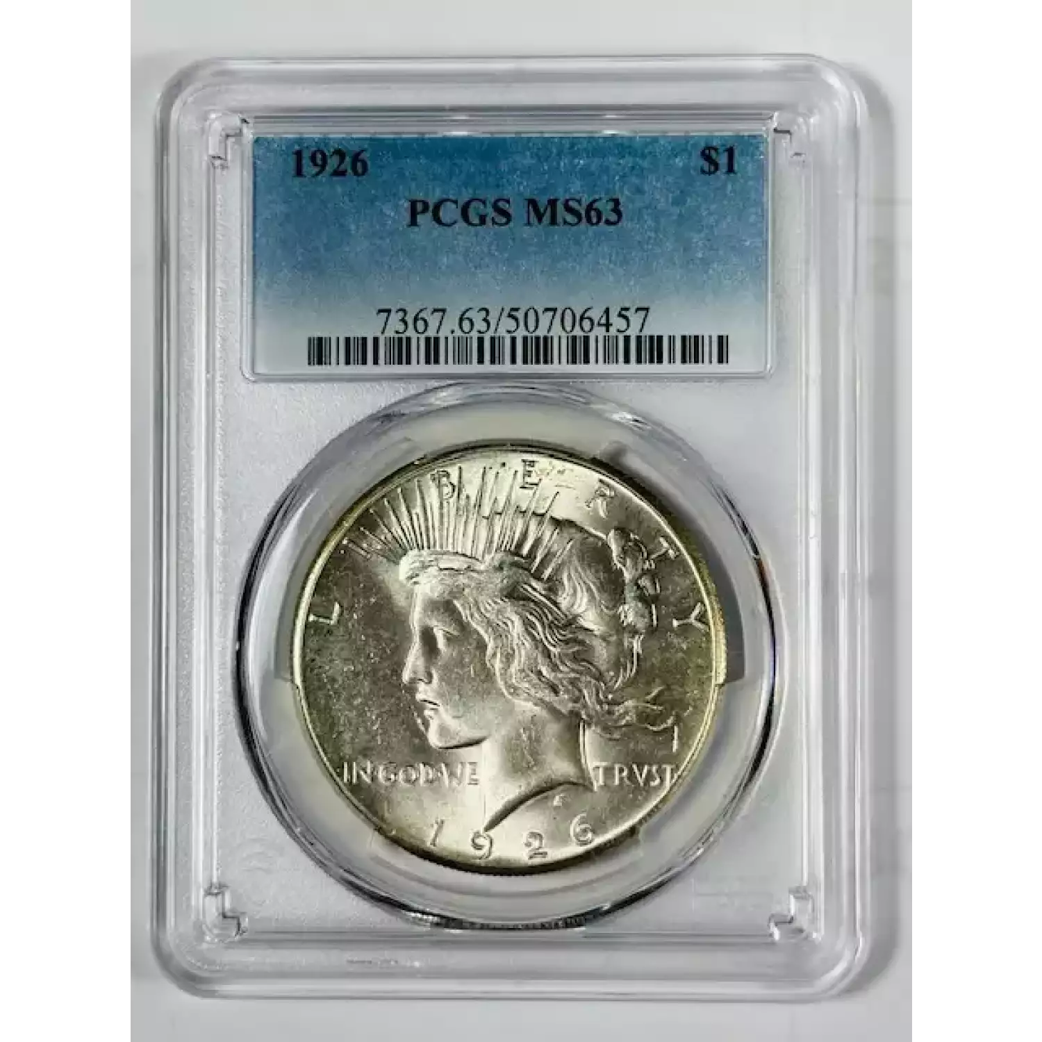 1926 Peace Dollar PCGS MS-63 - Bob Paul Rare Coins