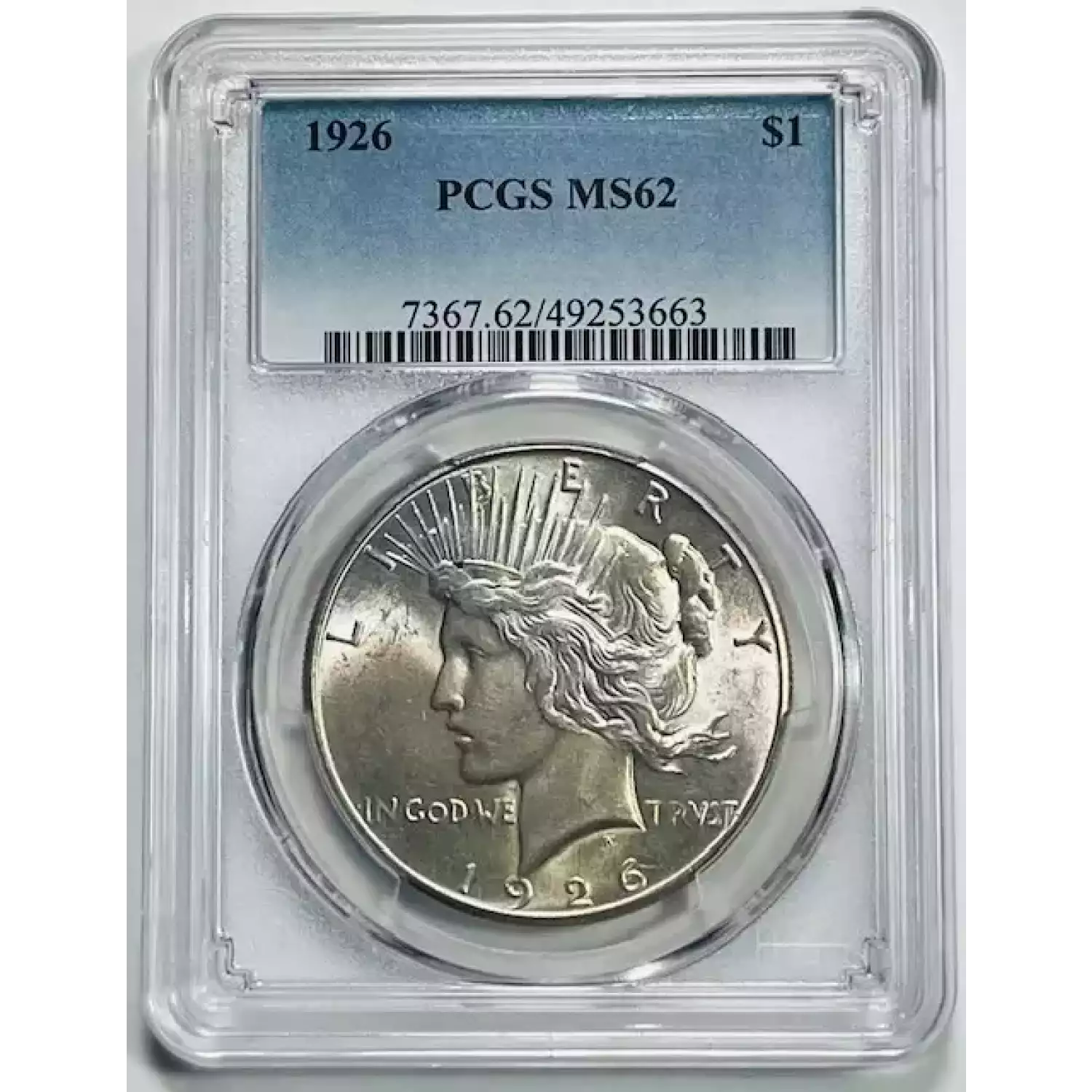 1926 Peace Dollar PCGS MS-62 - Bob Paul Rare Coins