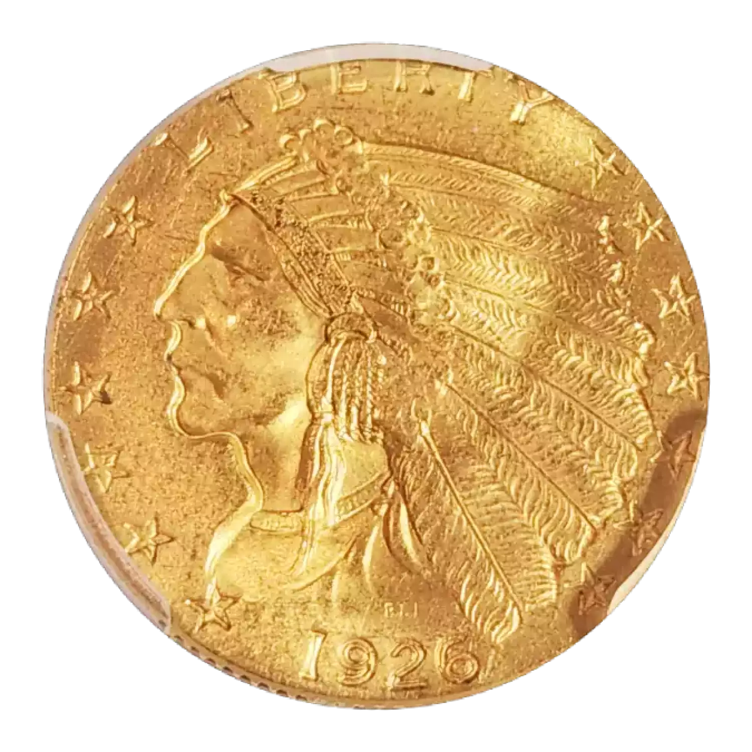 1926 Gold Quarter Eagles $2 1/2 Indian Head PCGS MS-64+ CAC - Bob Paul ...