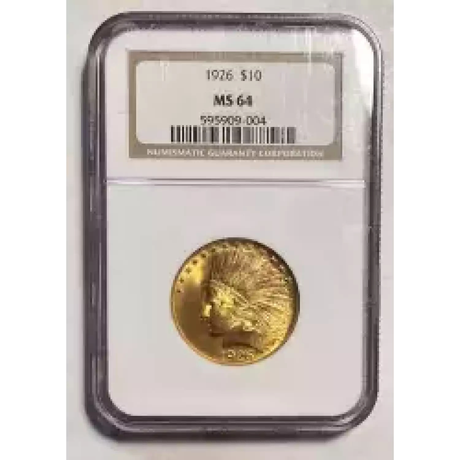 1926 Gold Eagles $10 Indian Head NGC MS-64 - Bob Paul Rare Coins