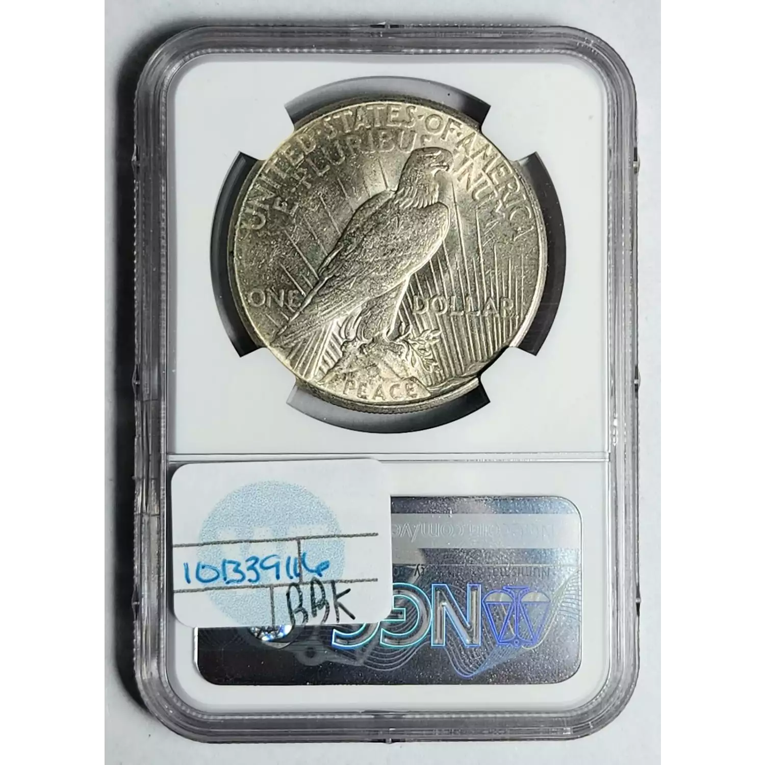 1926 Peace Dollar NGC MS-62 - Bob Paul Rare Coins