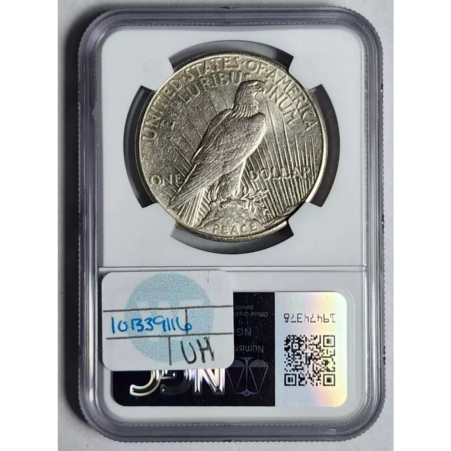 1926 Peace Dollar NGC AU-55 - Bob Paul Rare Coins