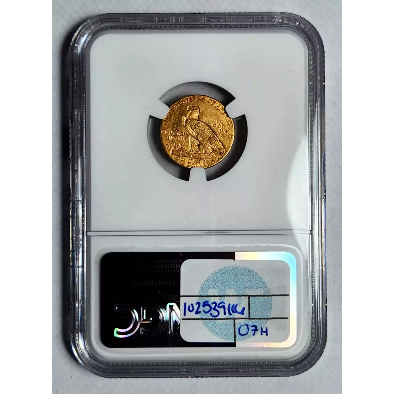 1926 Gold Quarter Eagles $2 1/2 Indian Head NGC MS-64 - Bob Paul Rare Coins