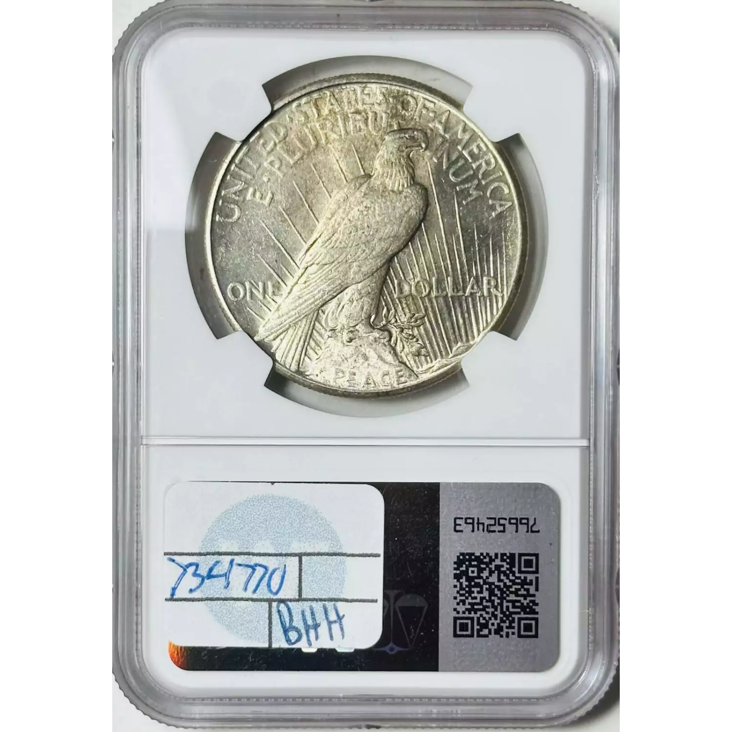 1926 Peace Dollar NGC MS-62 - Bob Paul Rare Coins