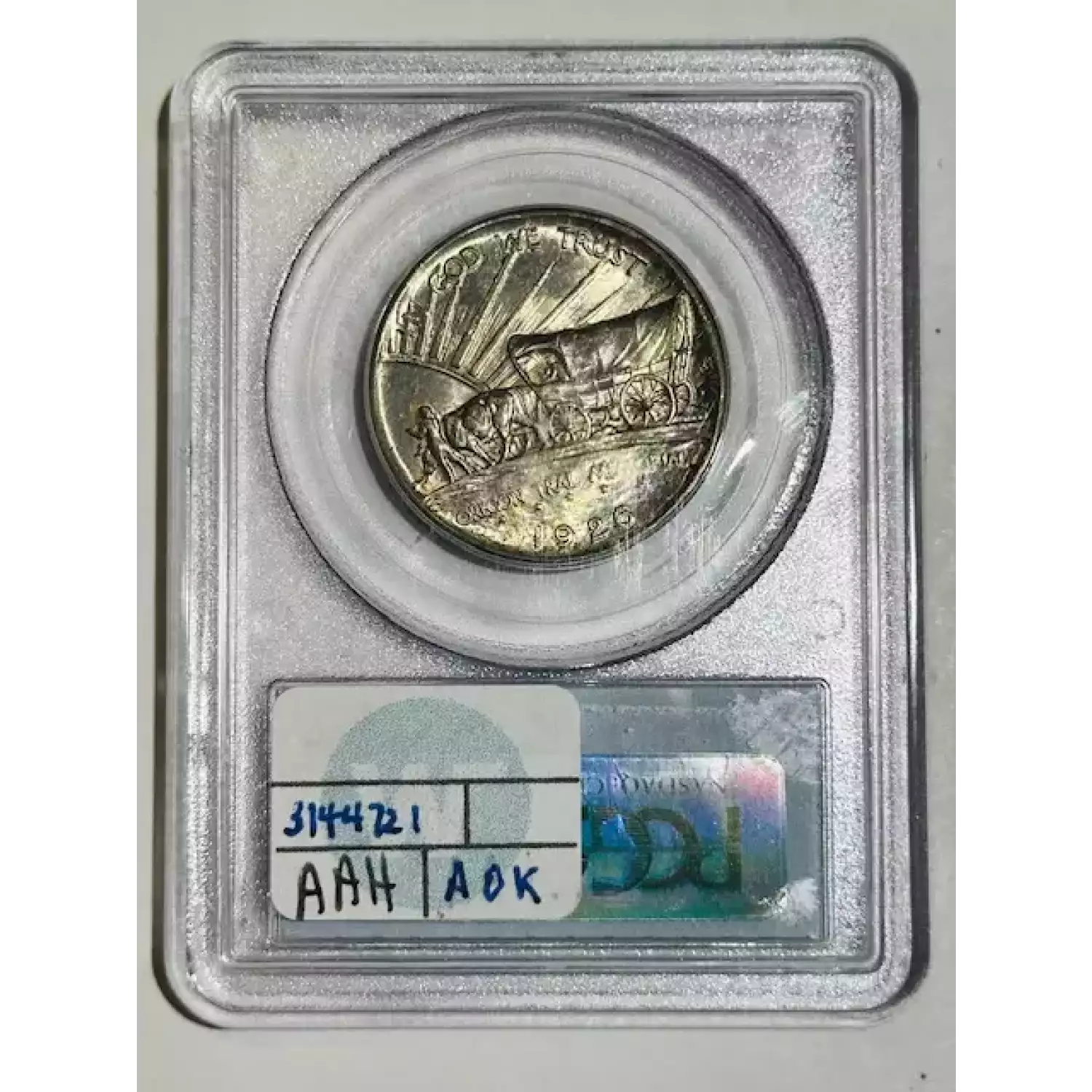 1926 Classic Commemorative Oregon Trail Memorial PCGS MS-65 Oregon CAC ...