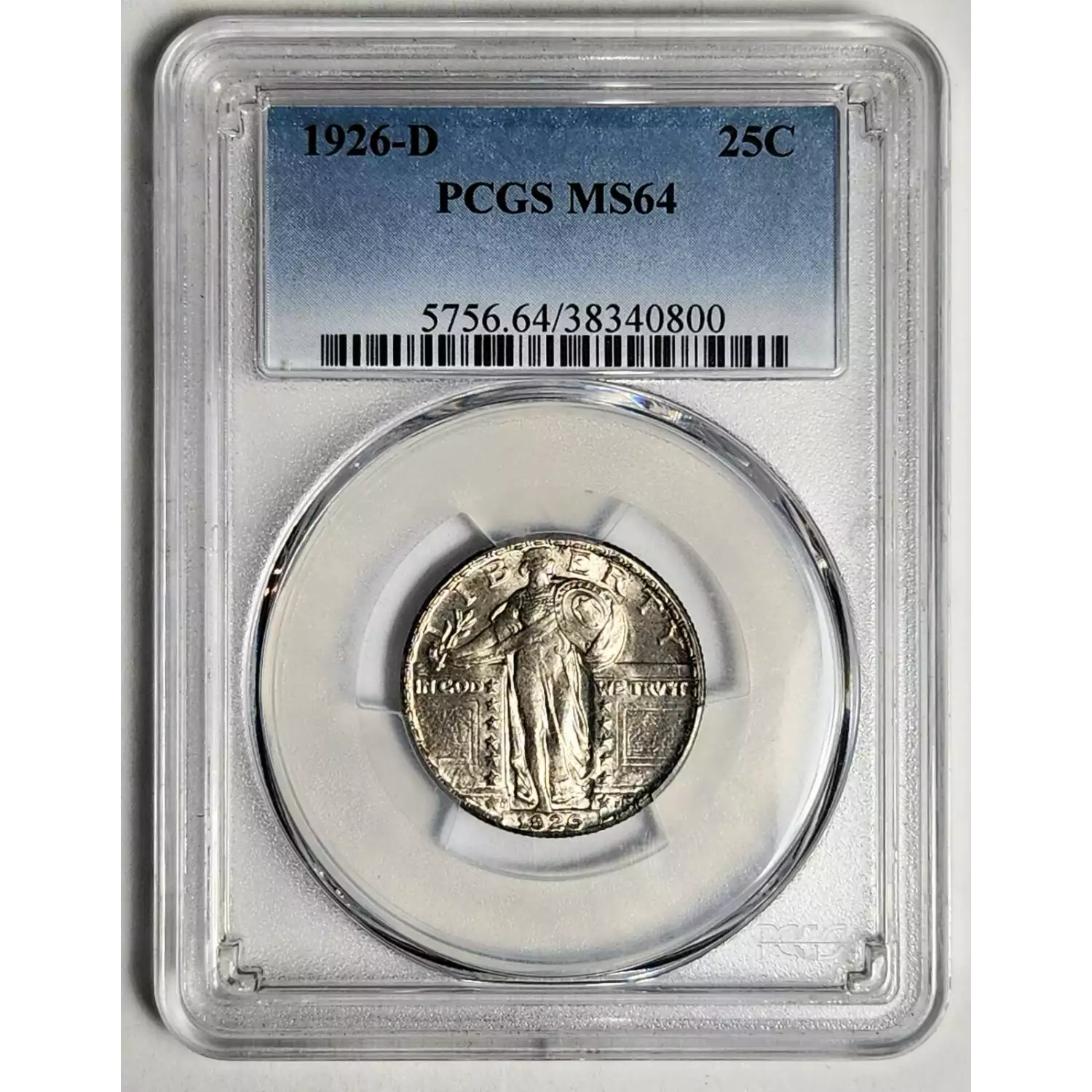1926-D Standing Liberty Quarter PCGS MS-64 - Bob Paul Rare Coins