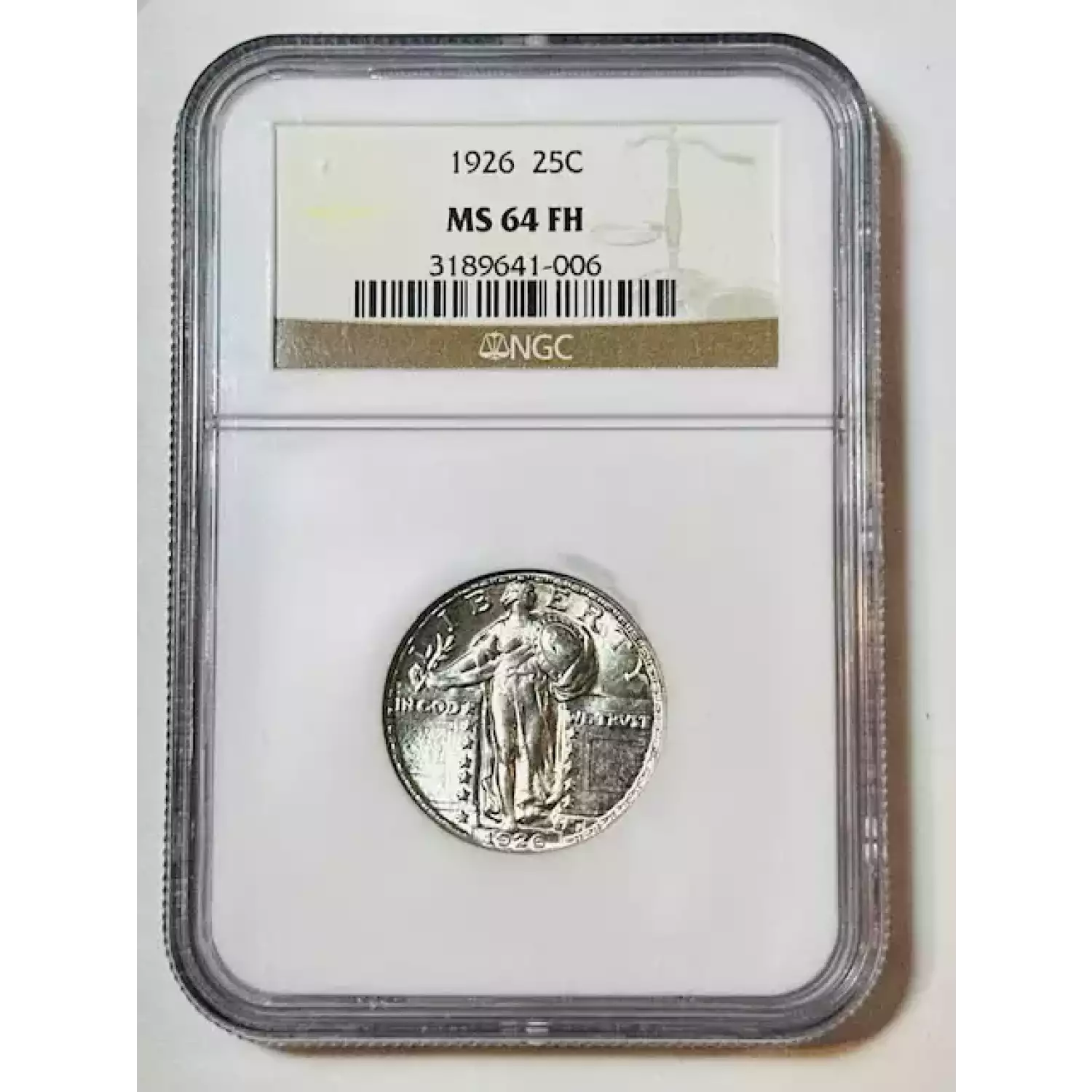 1926 Standing Liberty Quarter NGC MS-64 FH - Bob Paul Rare Coins