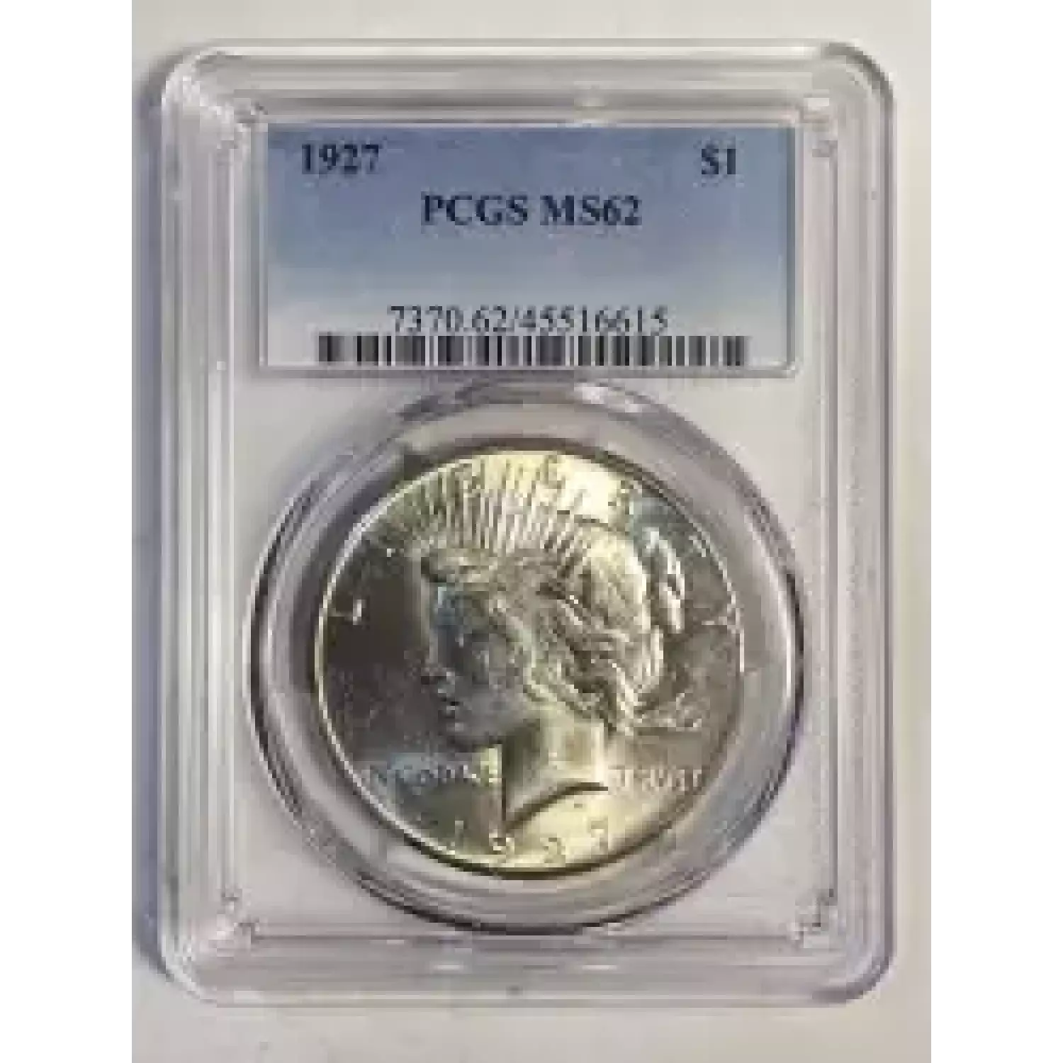 1927 Peace Dollar PCGS MS-62 - Bob Paul Rare Coins