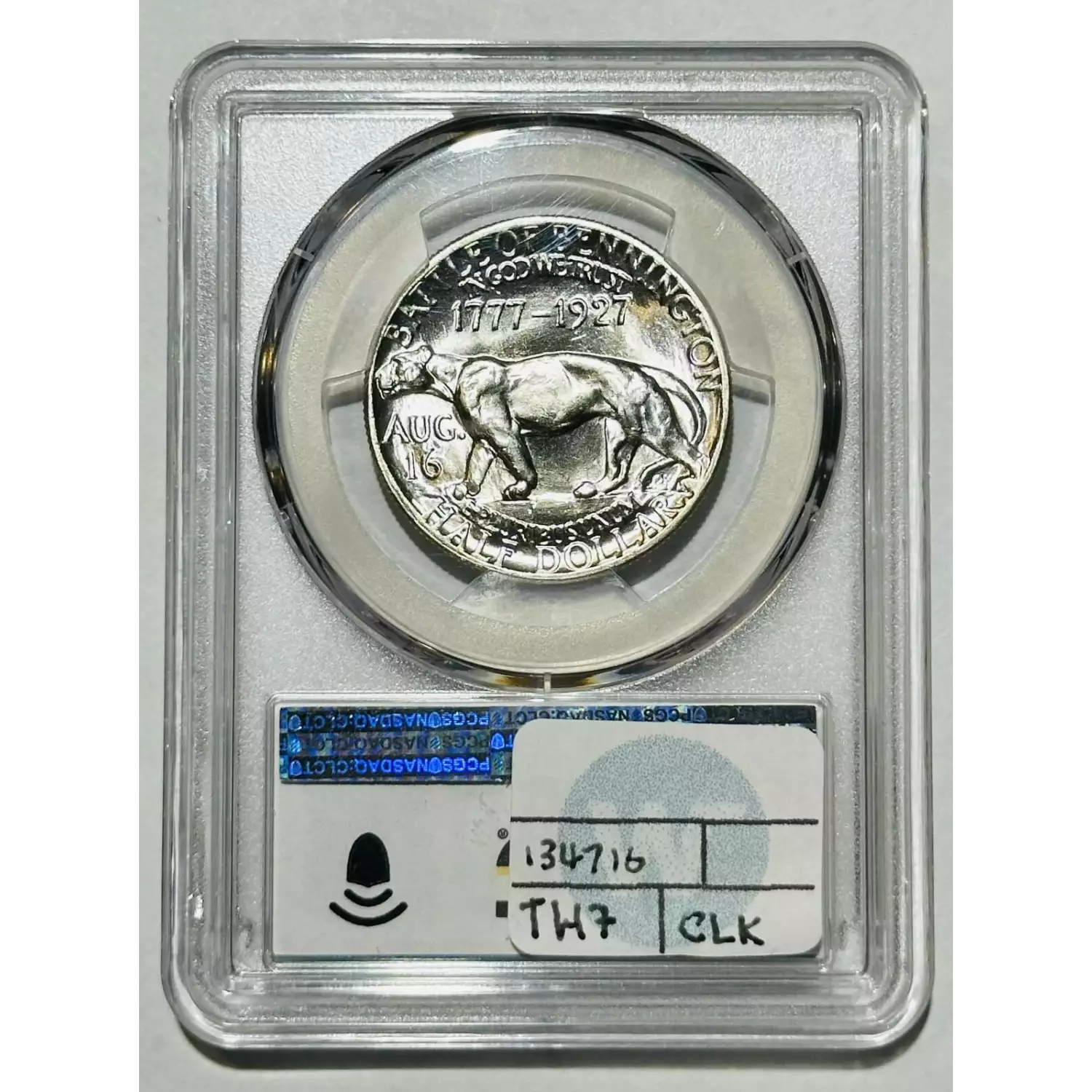 1927 Vermont Commem PCGS MS-65 Vermont Sight White - Bob Paul Rare Coins